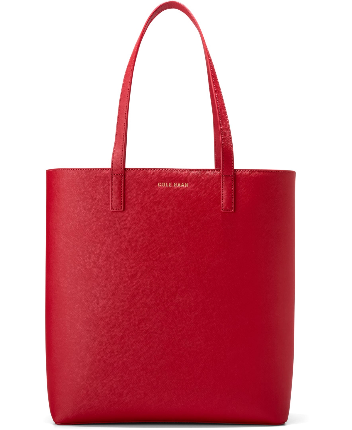 Click here for Cole Haan Go Anywhere Leather Tote Bag - Candy Red prices