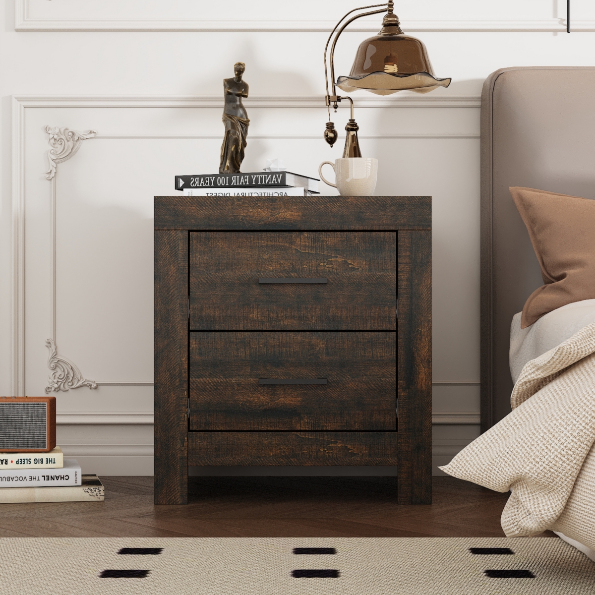 Click here for Homsee Brown Wood Accent Storage Dresser Organizer... prices