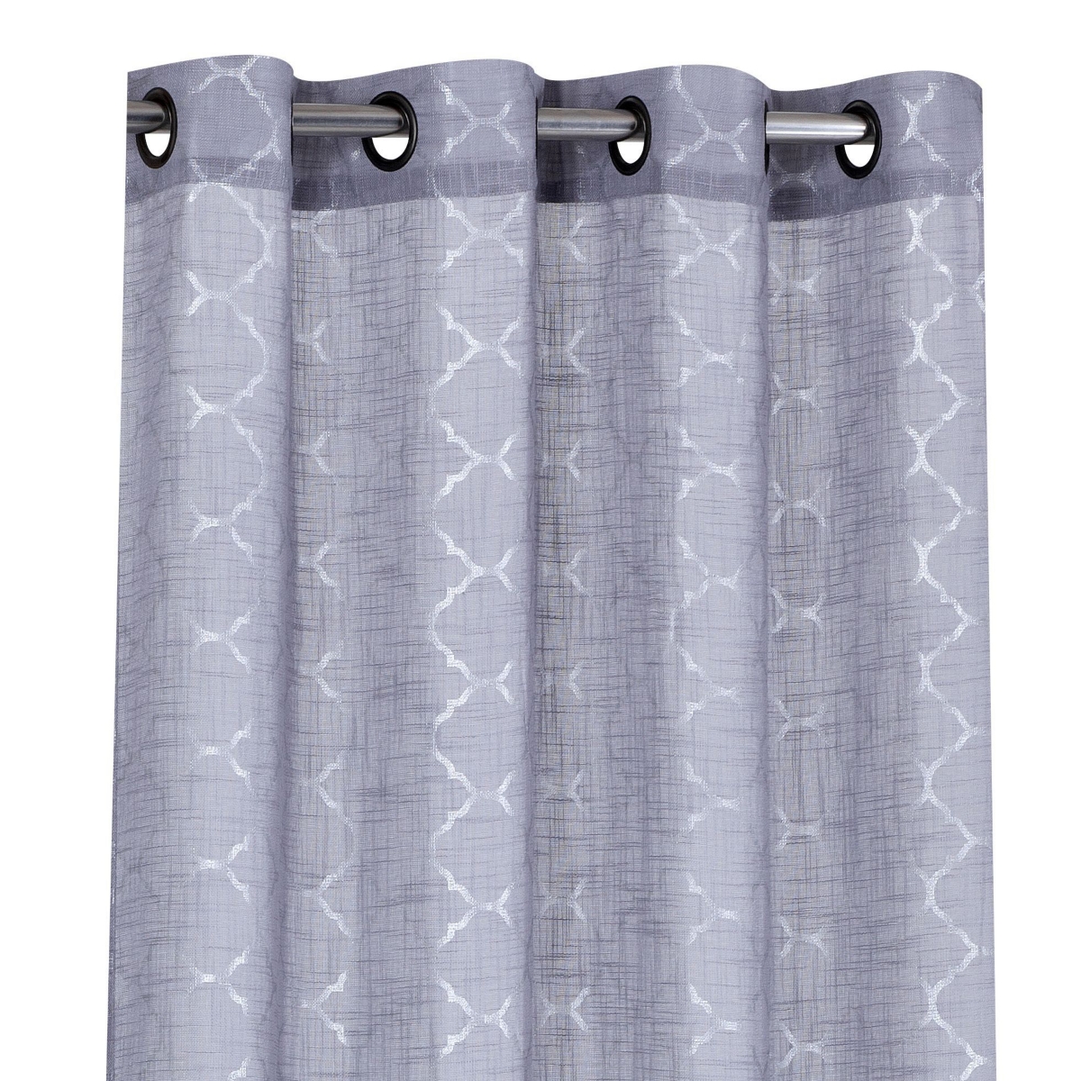 Click here for Kate Aurora 2 Piece Silver Sparkly Semi Sheer Trel... prices