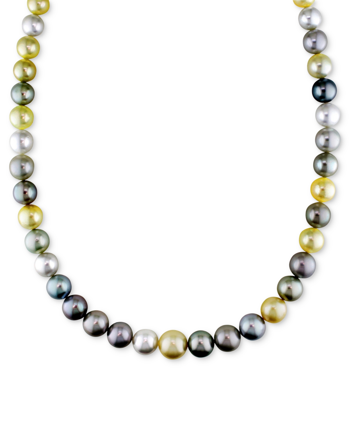 Click here for Multicolor Cultured South Sea & Tahitian Pearl (9-... prices