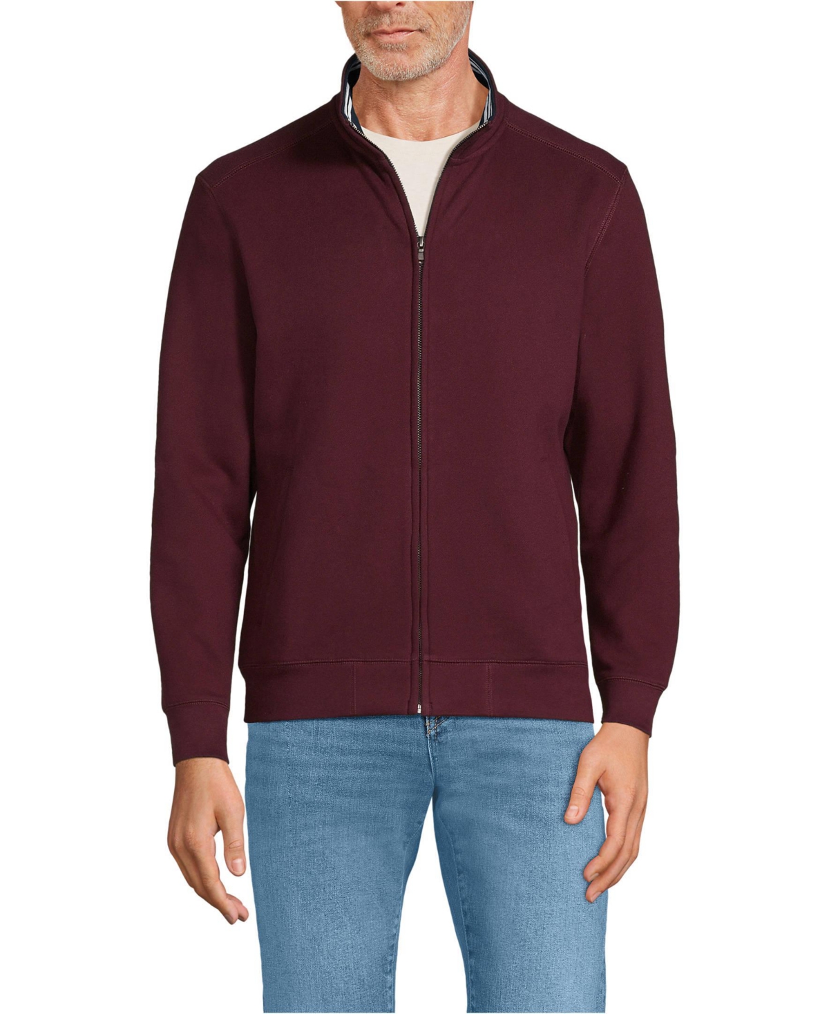 Click here for Lands End Mens Long Sleeve Serious Sweats Mock Ful... prices