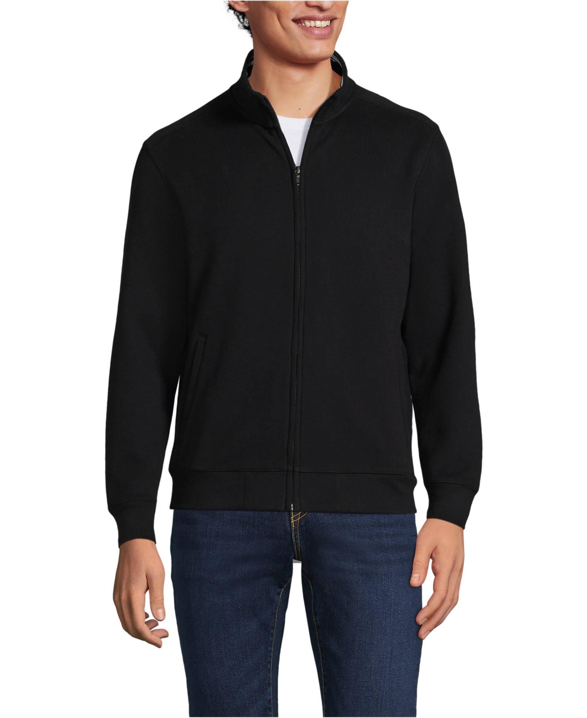 Click here for Lands End Mens Long Sleeve Serious Sweats Mock Ful... prices