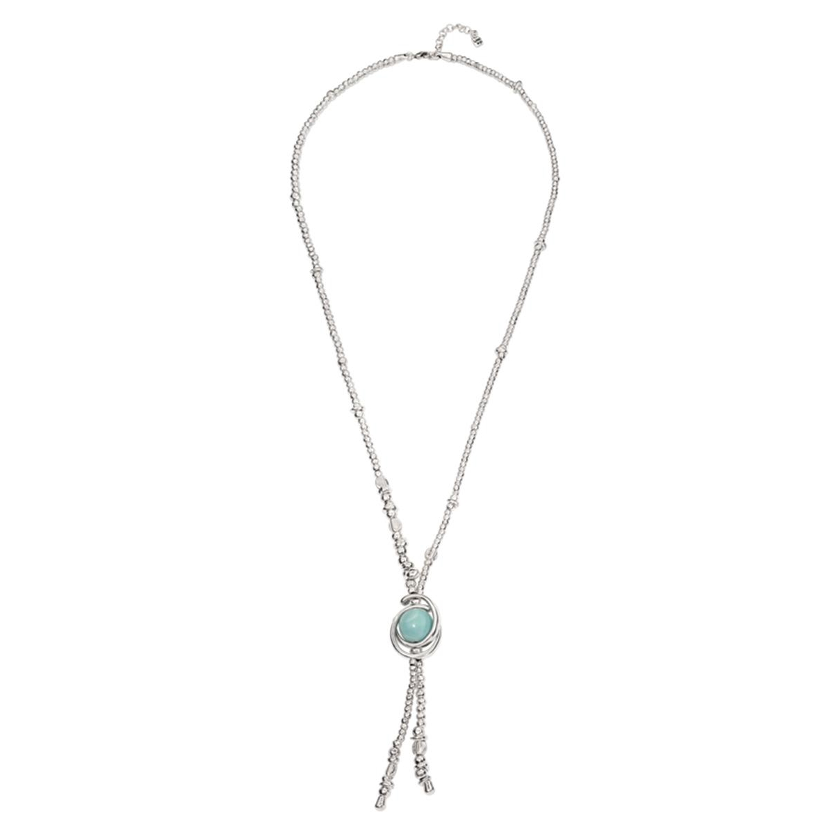 Click here for UNOde50 Sterling Silver-Plated Whip-Sharped Neckla... prices