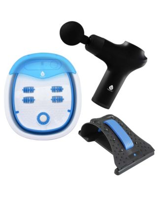 PURSONIC Head-to-Toe Relaxation Bundle: Massage Gun, Neck & Shoulder ...