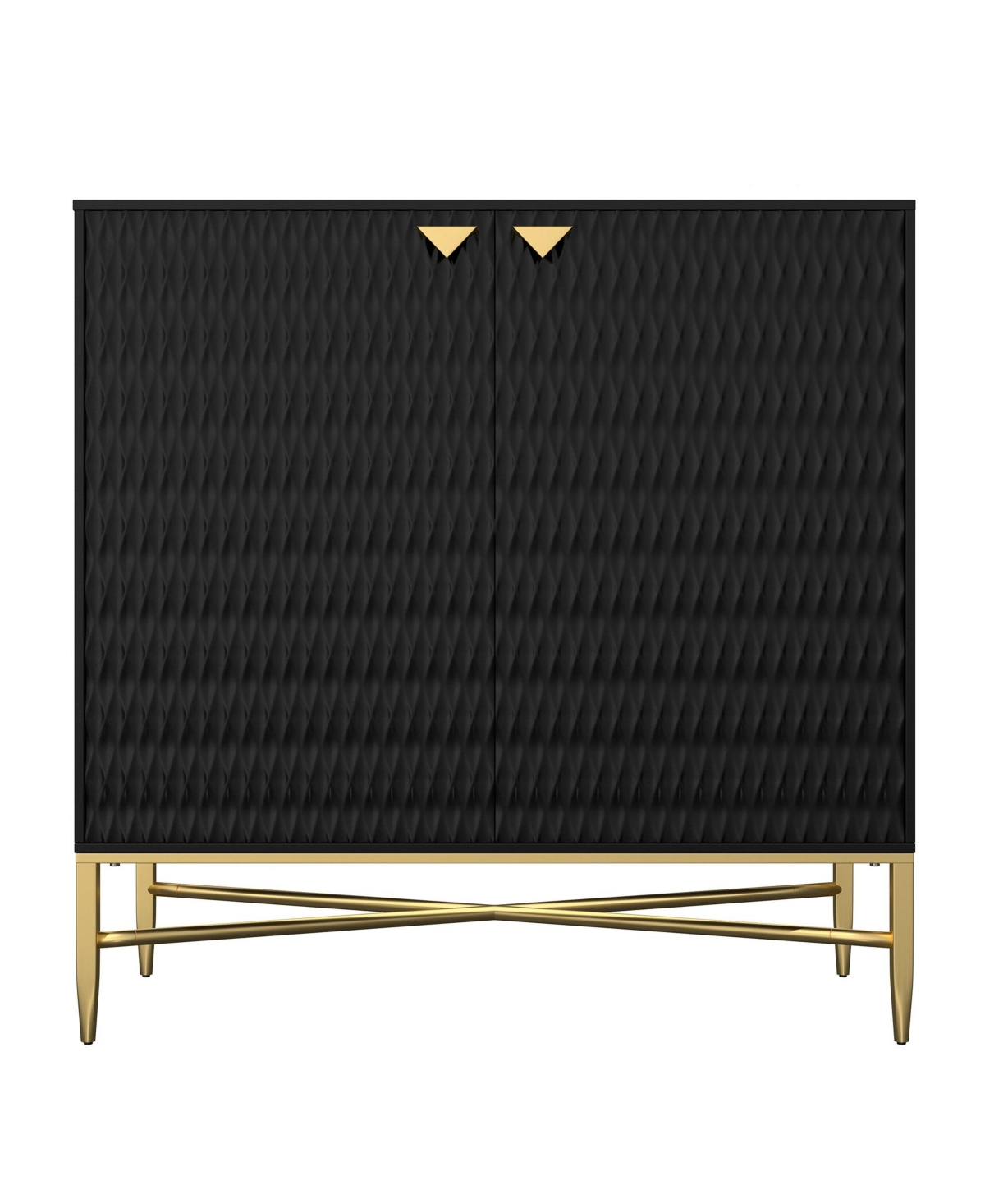 Click here for Boyel Living 2 Door Locker Accent Cabinet - Black prices