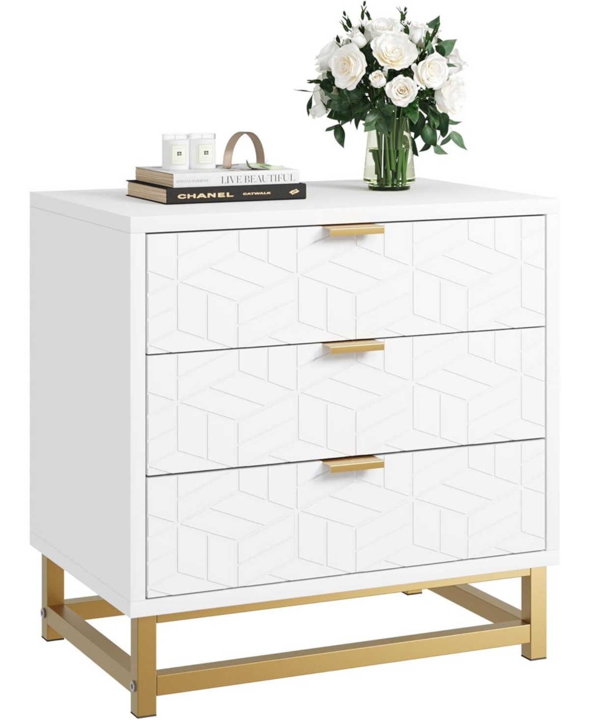Click here for gaomon Dressers for Bedroom 3 Drawer  Chest of Dra... prices