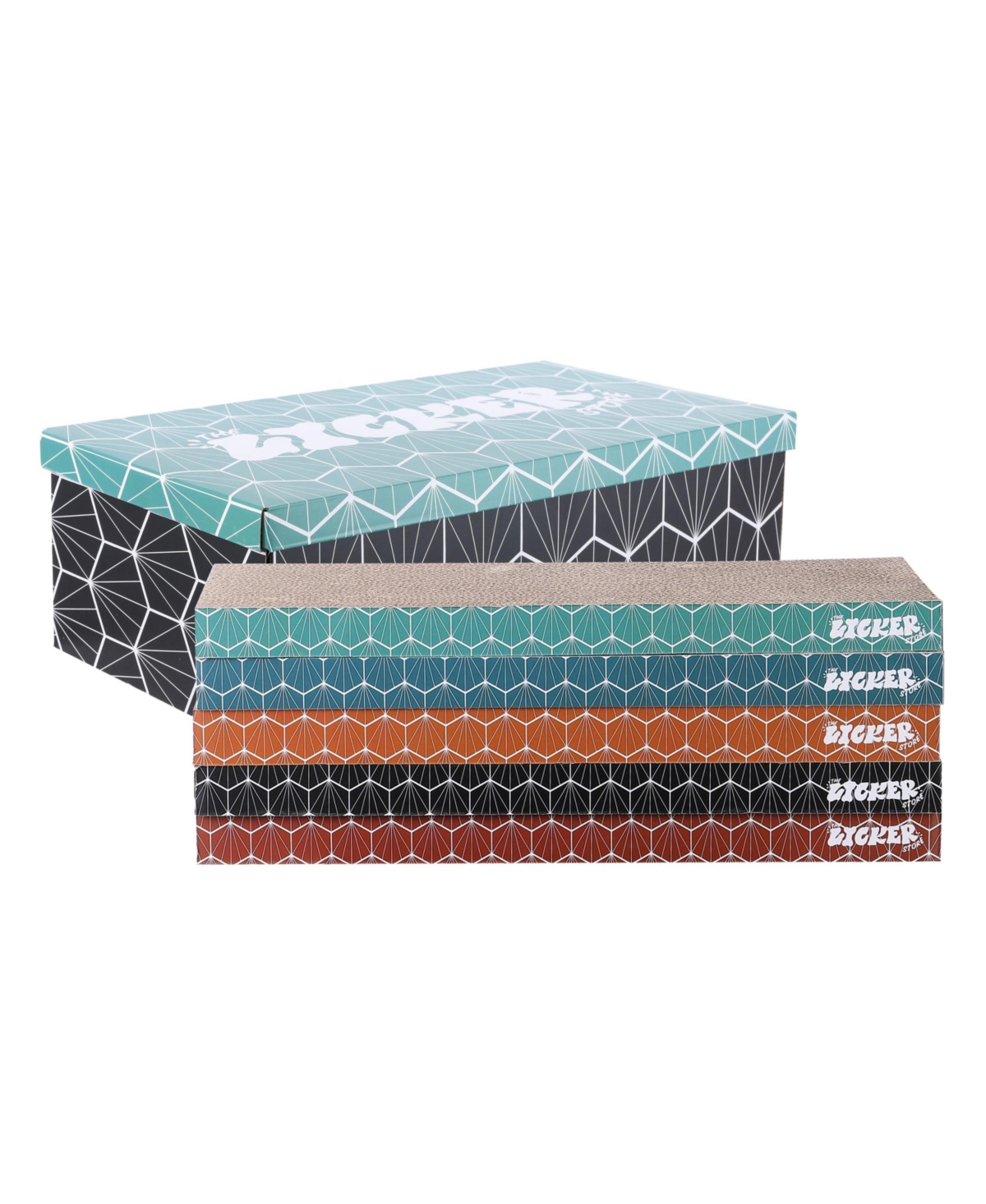 Click here for Naomi 17" Modern Cardboard Reversible Cat Scr... prices