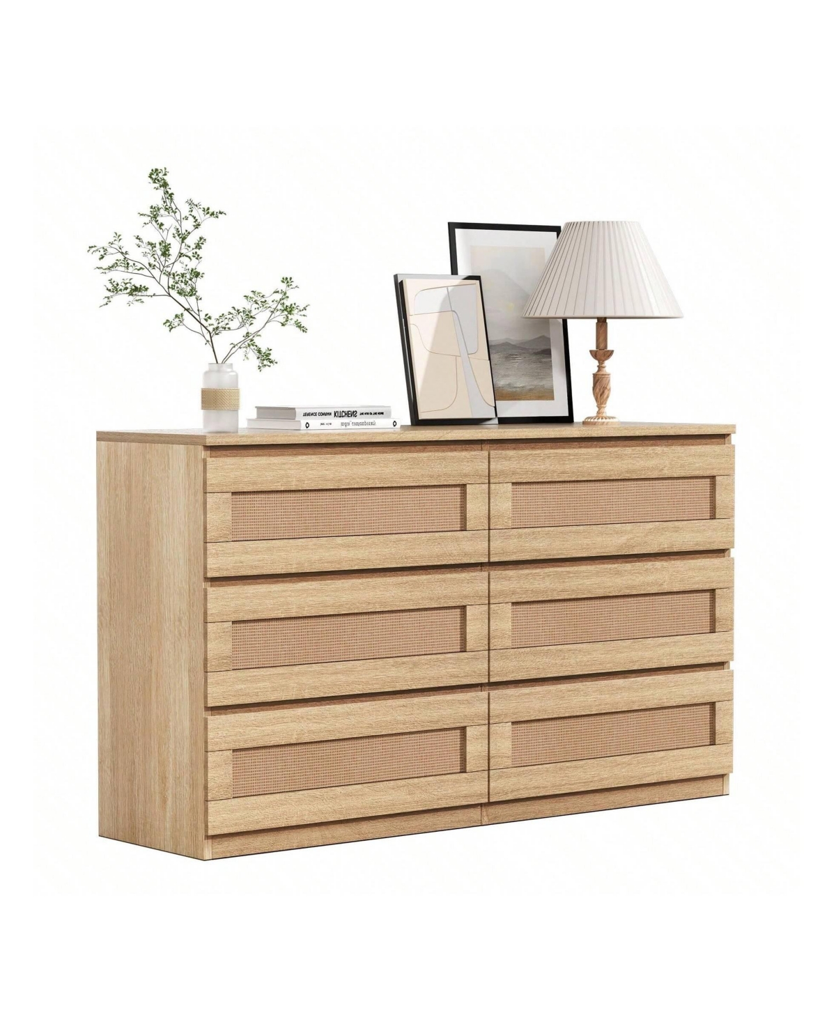 Click here for Rattan Dresser For Bedroom  6 Drawer Dresser For B... prices