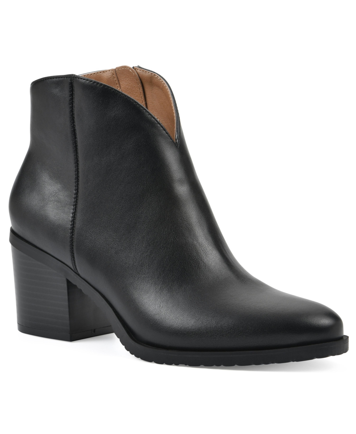 Click here for White Mountain Womens Tattles Western Block Heel B... prices