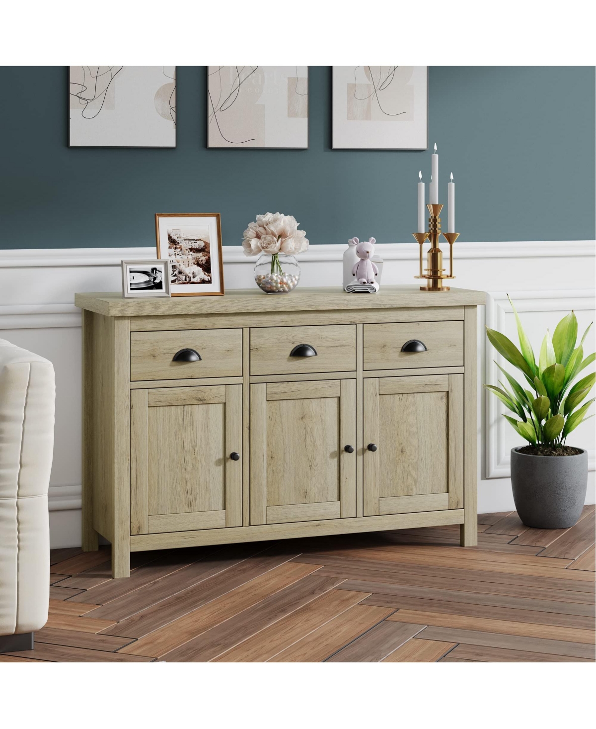 Click here for gaomon Storage Cabinet  Sideboard  Buffet Doors Wo... prices