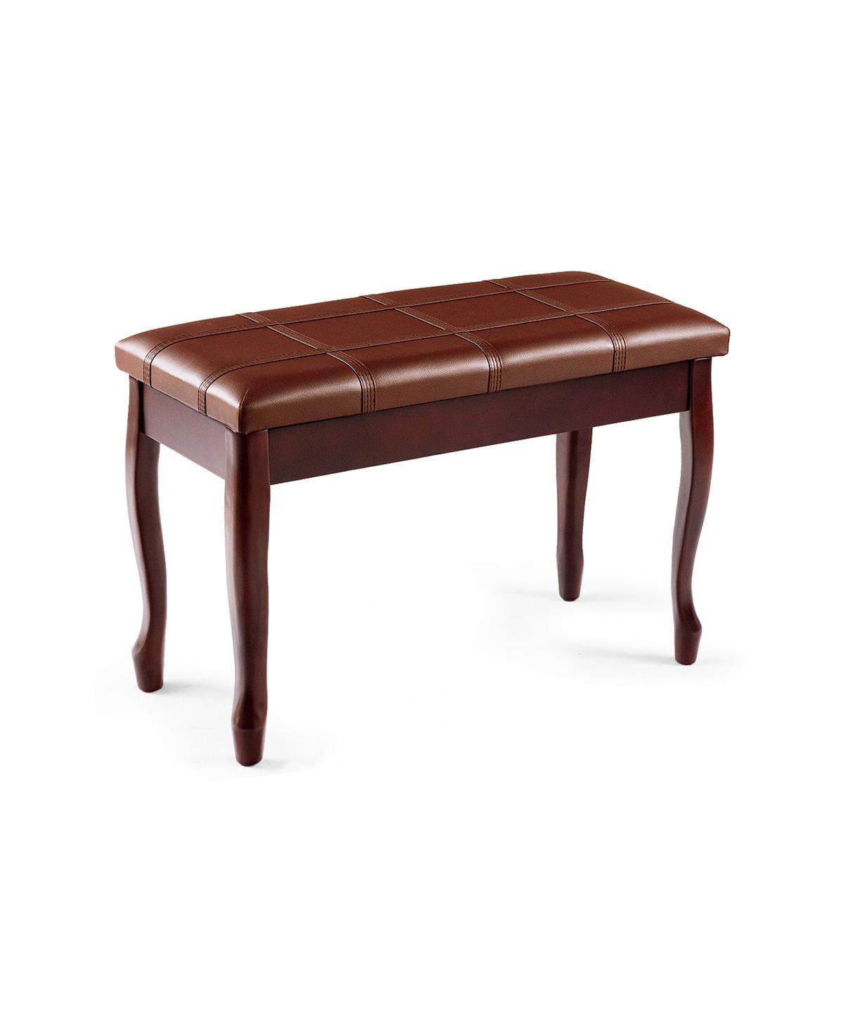 Click here for Sugift Solid Wood Pu Leather Piano Bench with Stor... prices