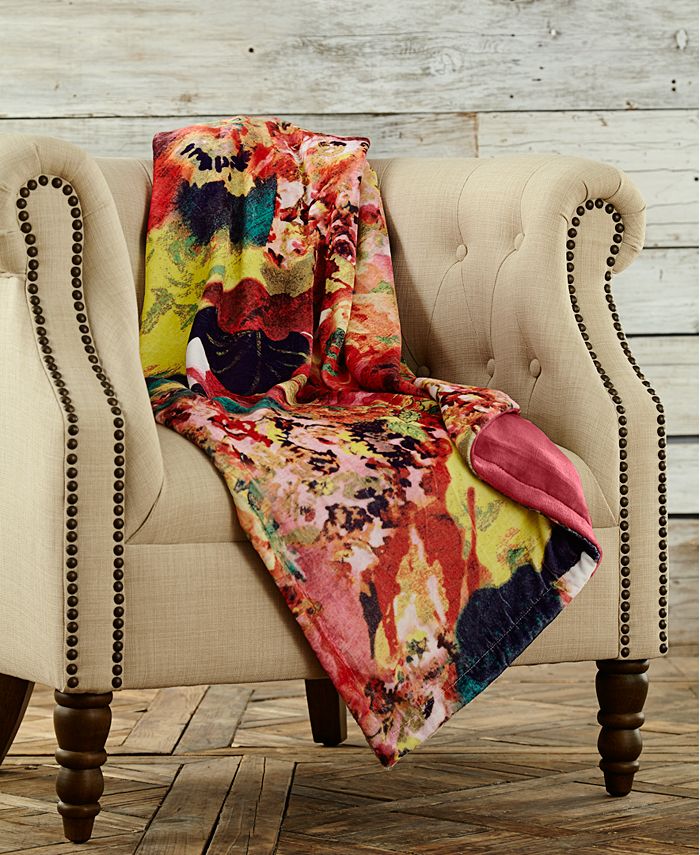 Tracy Porter Willow Printed Throw - Macy's