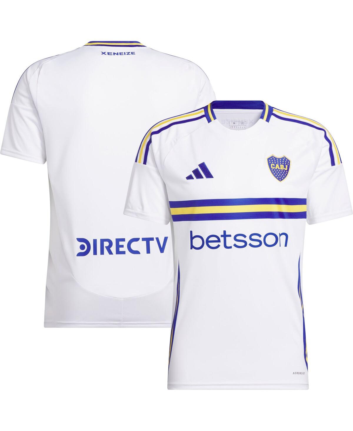 Click here for Adidas Mens White Boca Juniors 2024/25 Away Replic... prices