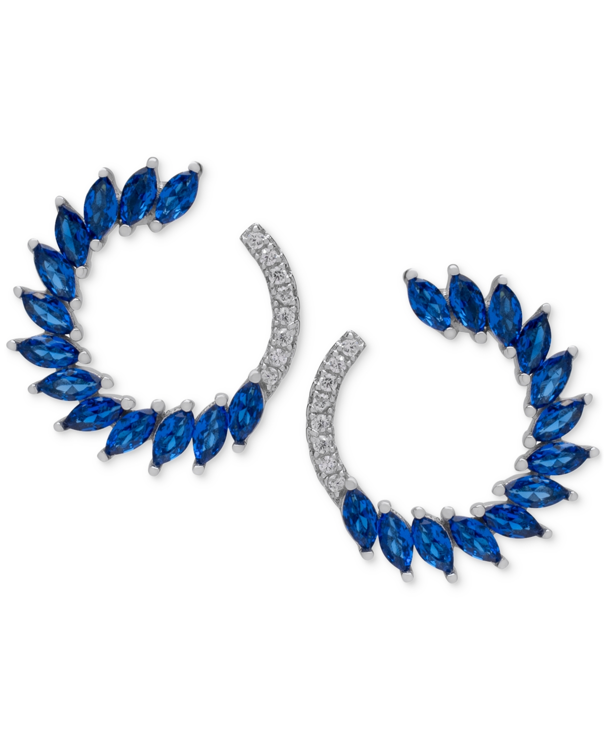 Click here for Blue Spinel (1-1/5 ct. t.w.) & Lab Grown White Sap... prices