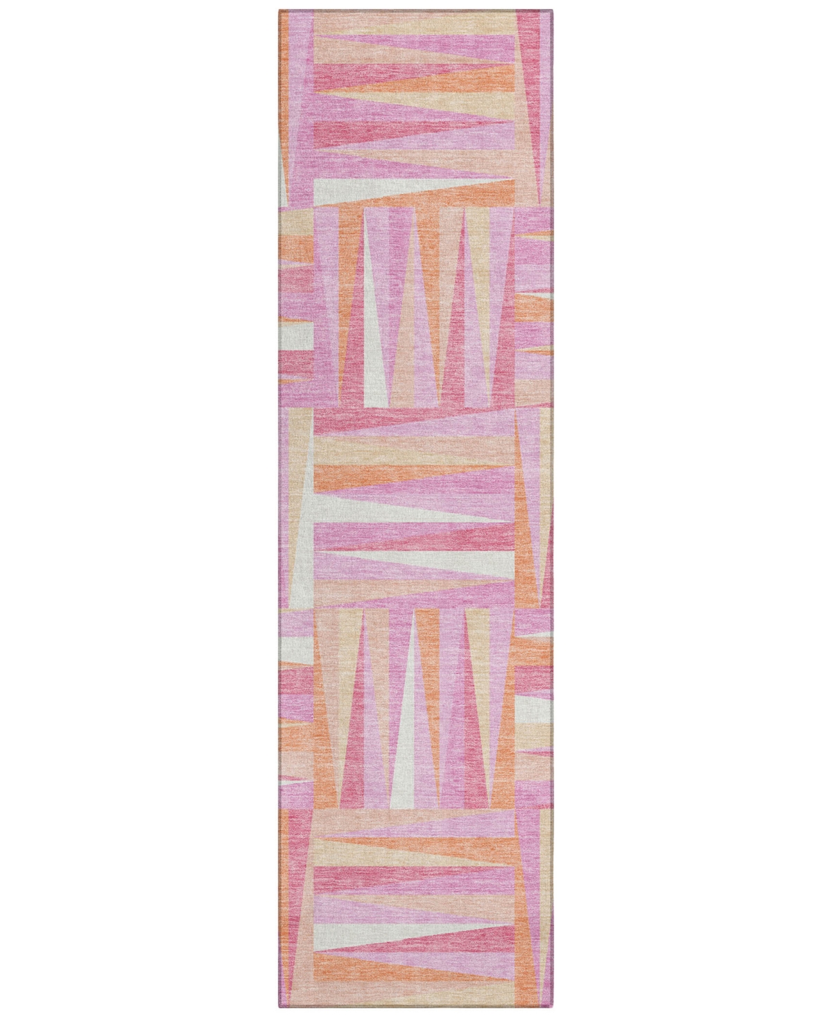 Addison Chantille Machine Washable ACN1012 23x76 Runner Area Rug - Rose