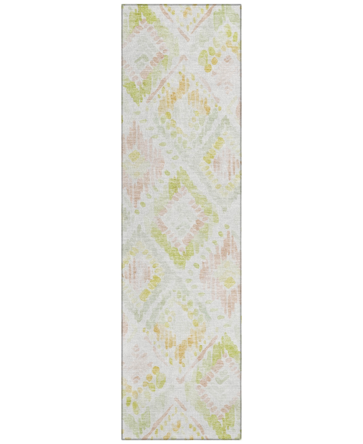 Addison Chantille Machine Washable ACN1088 23x76 Runner Area Rug - Pink