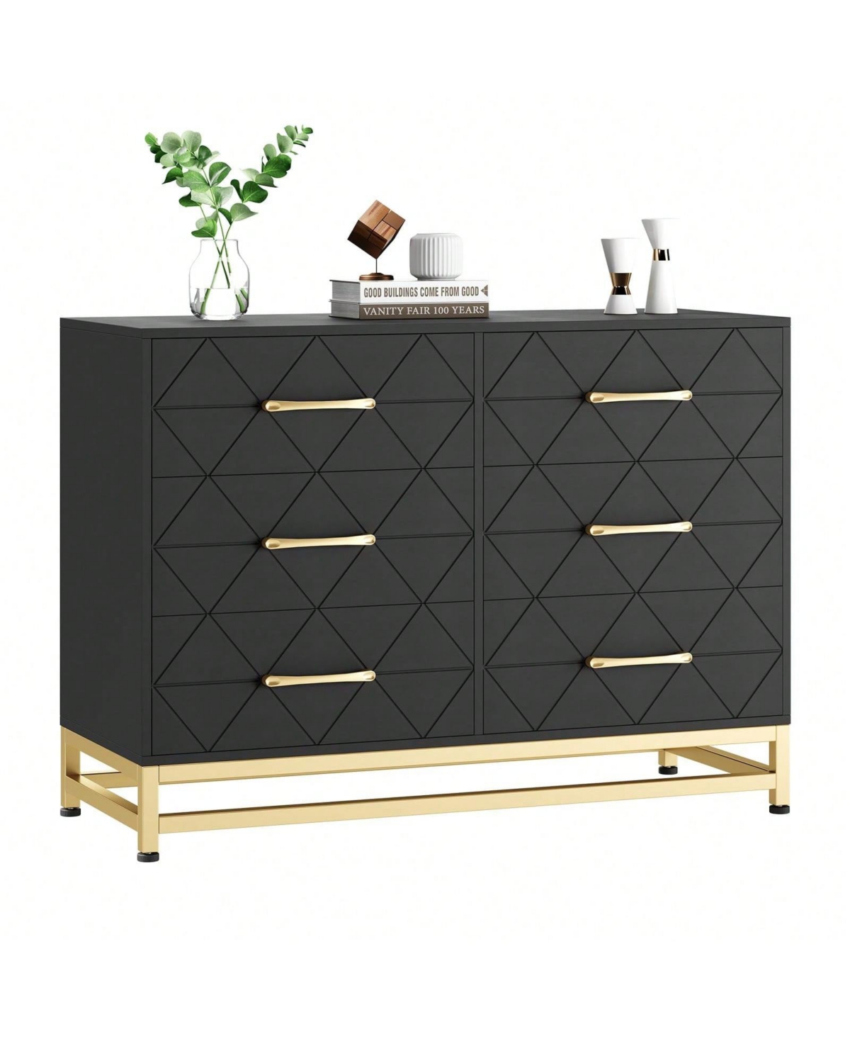 Click here for gaomon Dresser For Bedroom With 6 Drawer Double Dr... prices