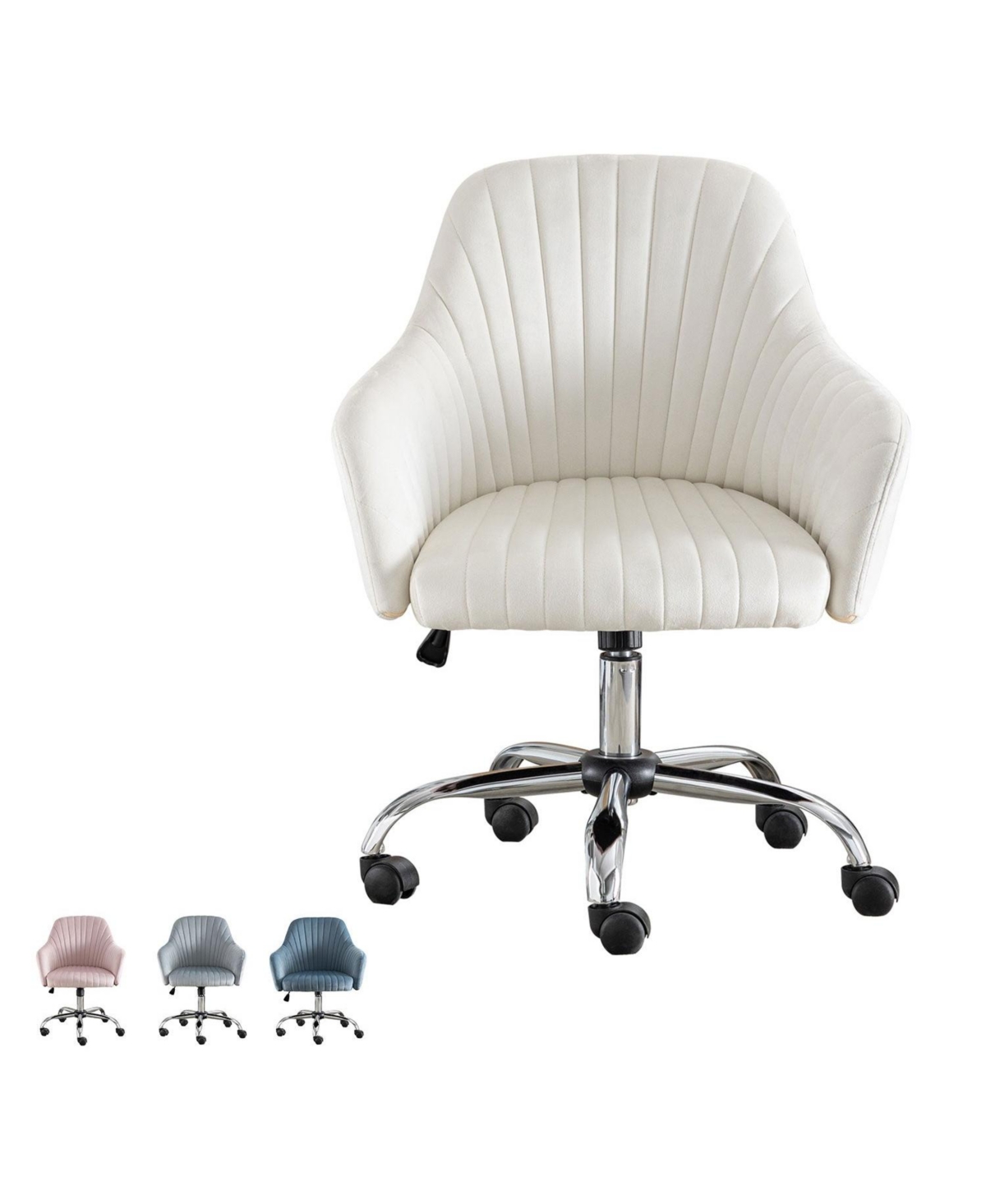 Click here for Boyel Living Velvet Accent Chair Modern Home Offic... prices