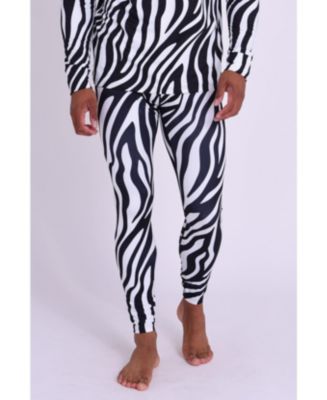 OOSC Men's Baselayer Pant - Hotel California Zebra Print - Macy's