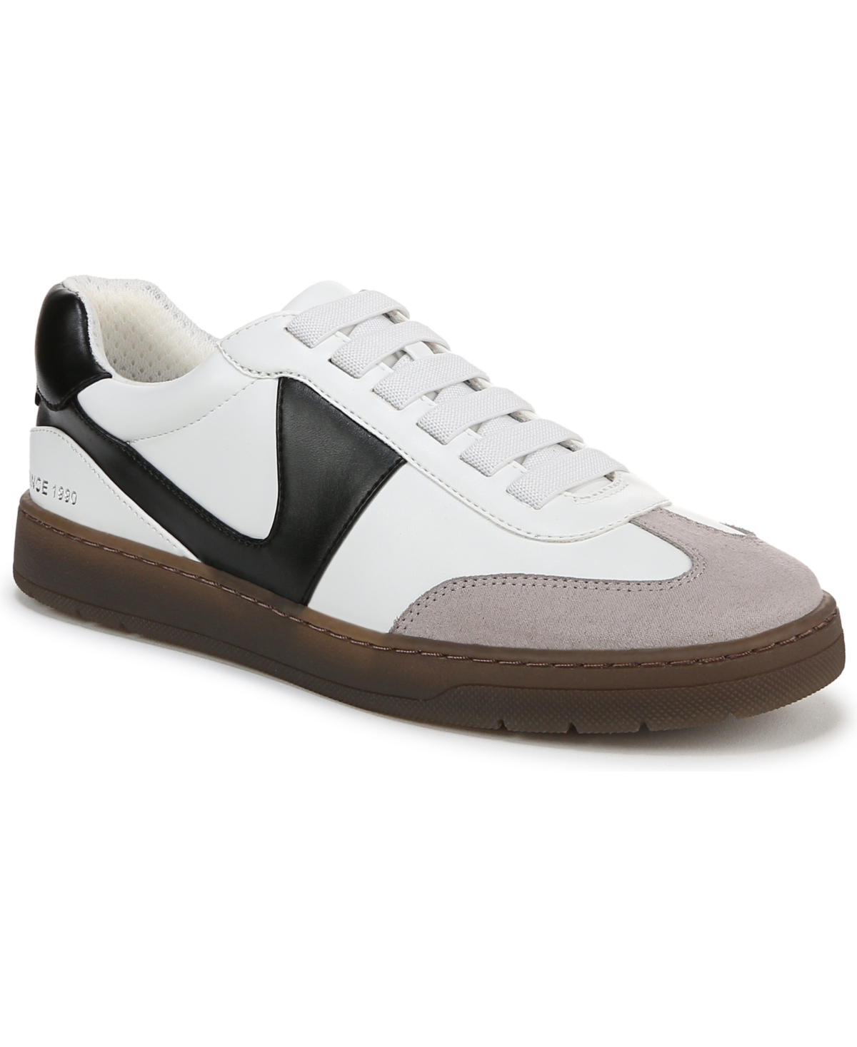 Click here for Franco Sarto Womens Ponti Lace Up Low Top Sneakers... prices