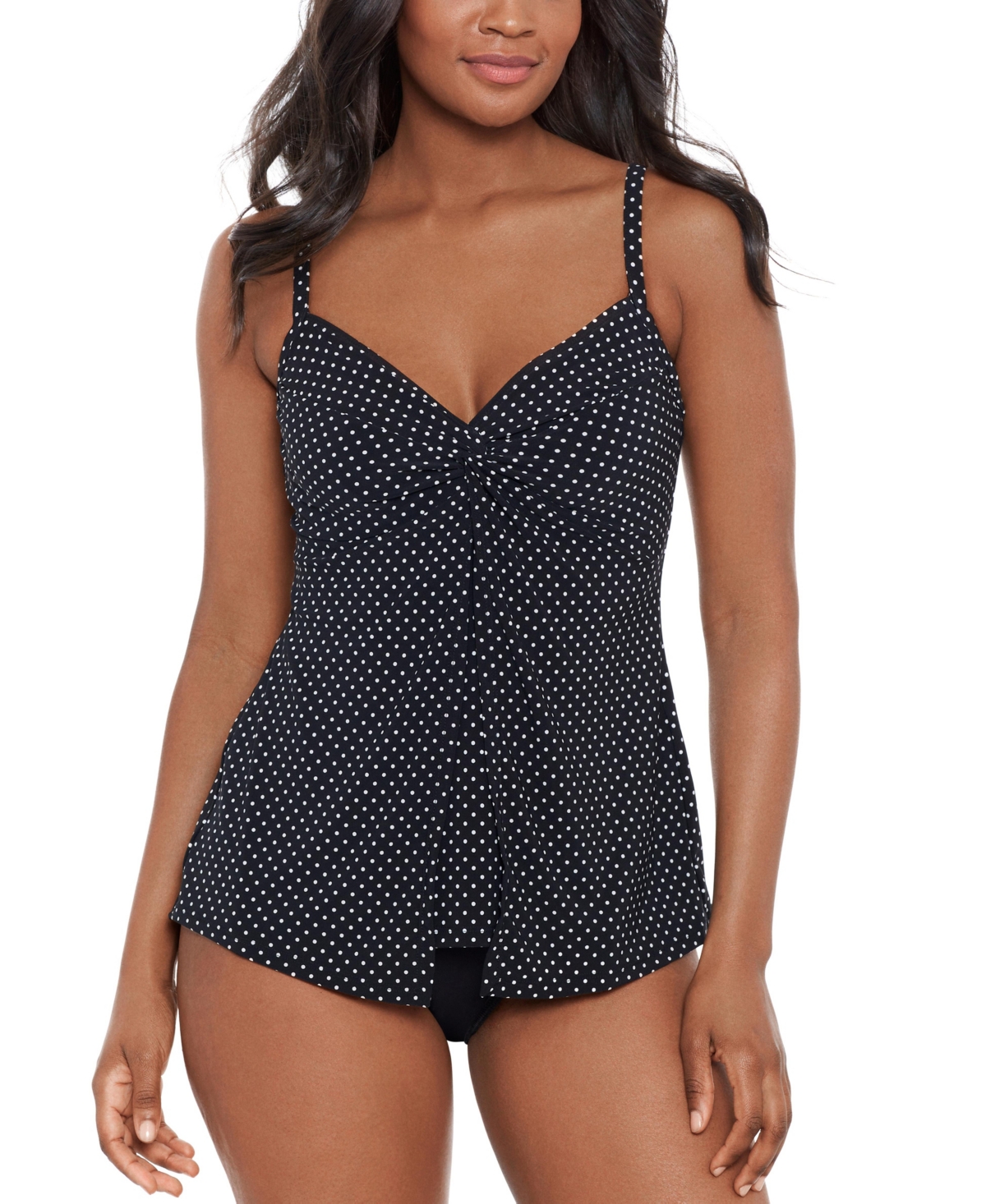 Click here for Miraclesuit Womens Pin Point Dd Loveknot Tankini S... prices