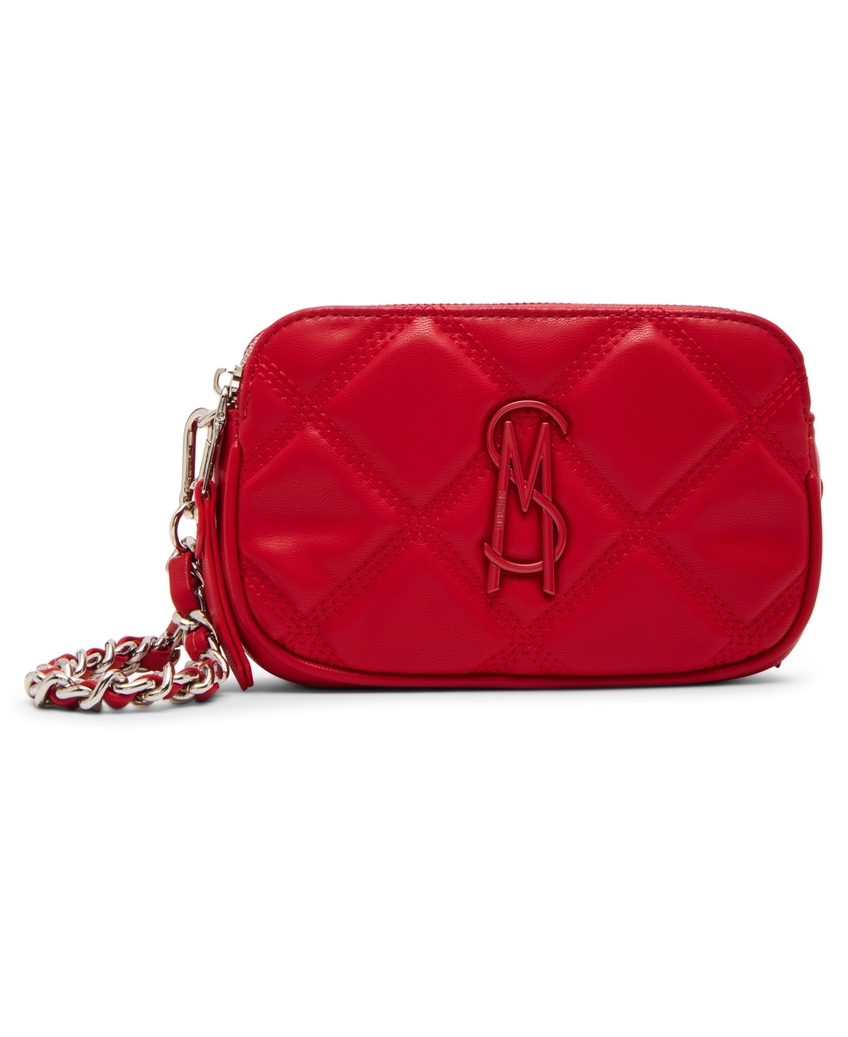 Click here for Steve Madden Bdaisy Quilted Crossbody Bag - Red prices