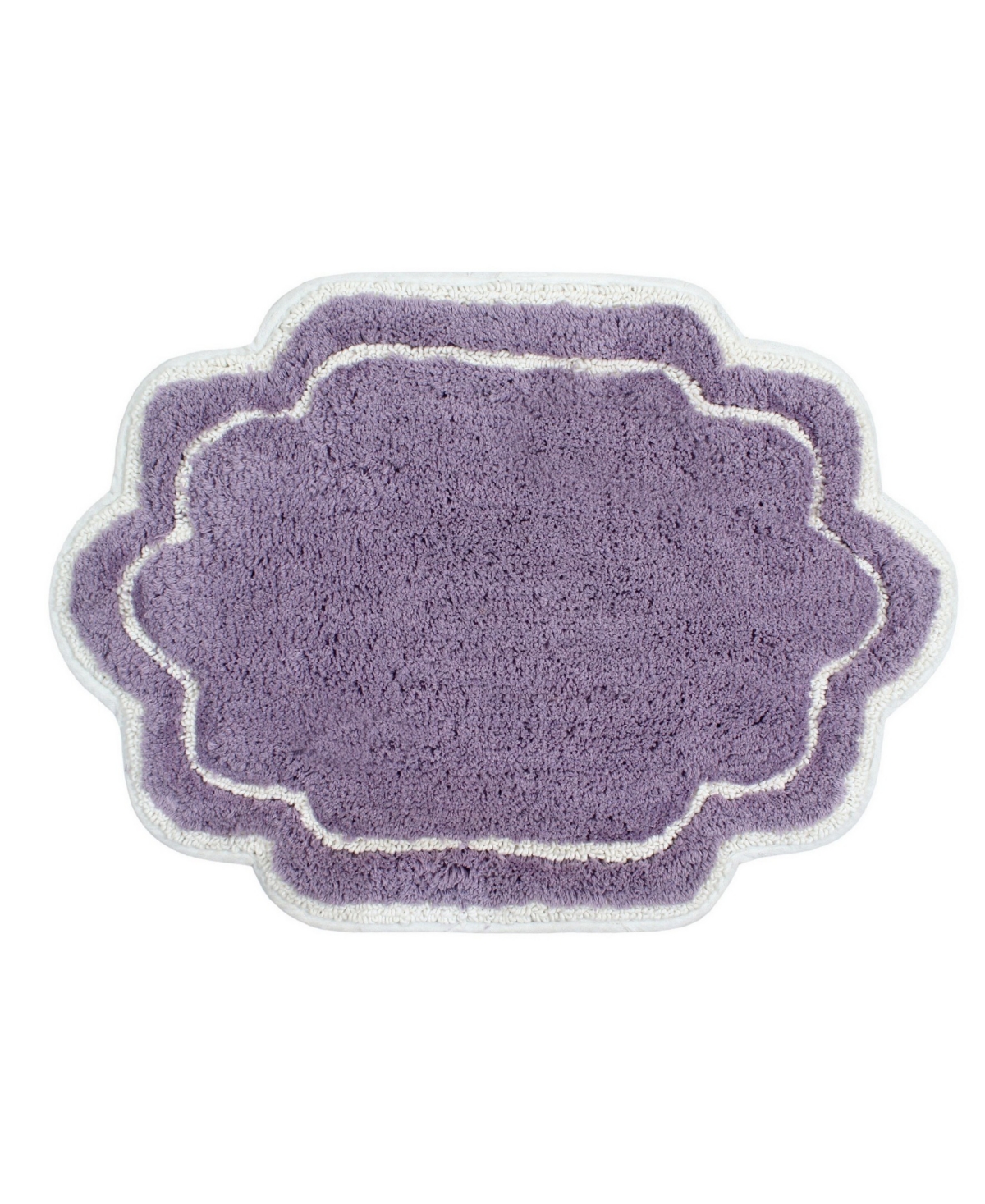 Click here for Home Weavers Allure Bathroom Rug  17 x 24 - Purple prices