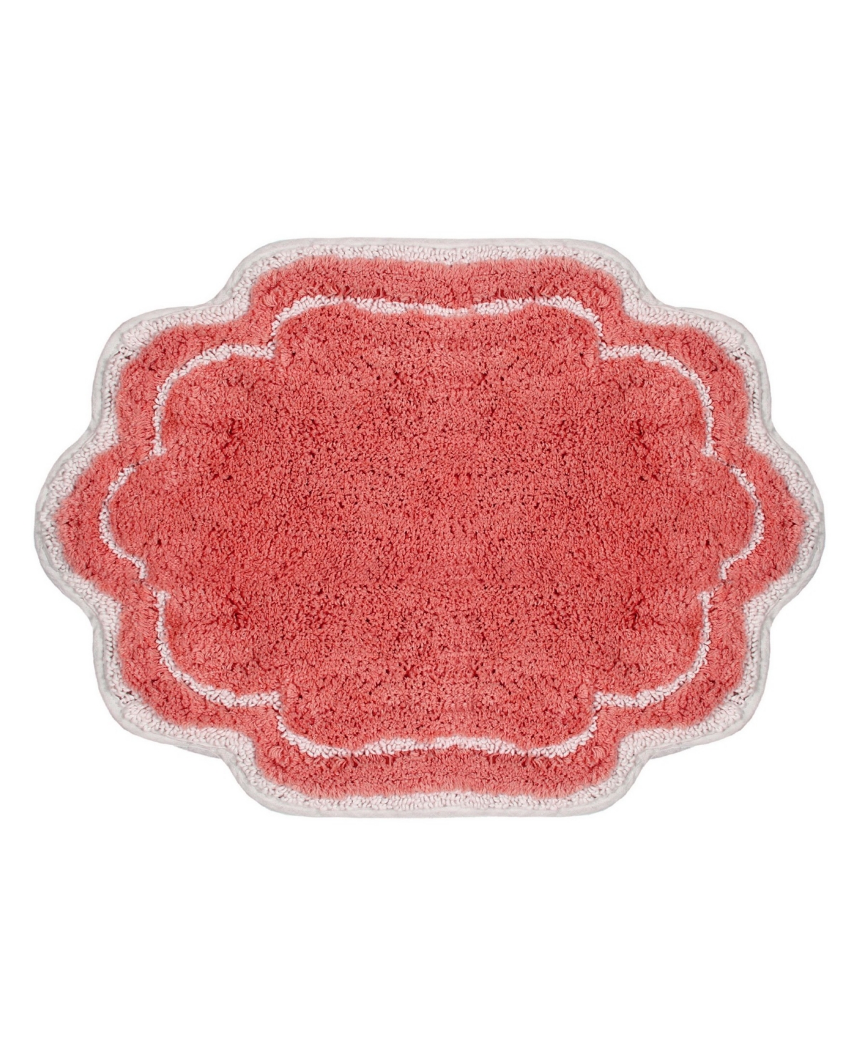 Click here for Home Weavers Allure Bathroom Rug  17 x 24 - Coral prices