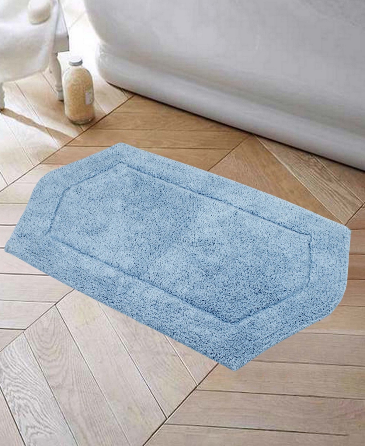 Click here for Home Weavers Waterford Bath Rug  21 x 34 - Turquoi... prices