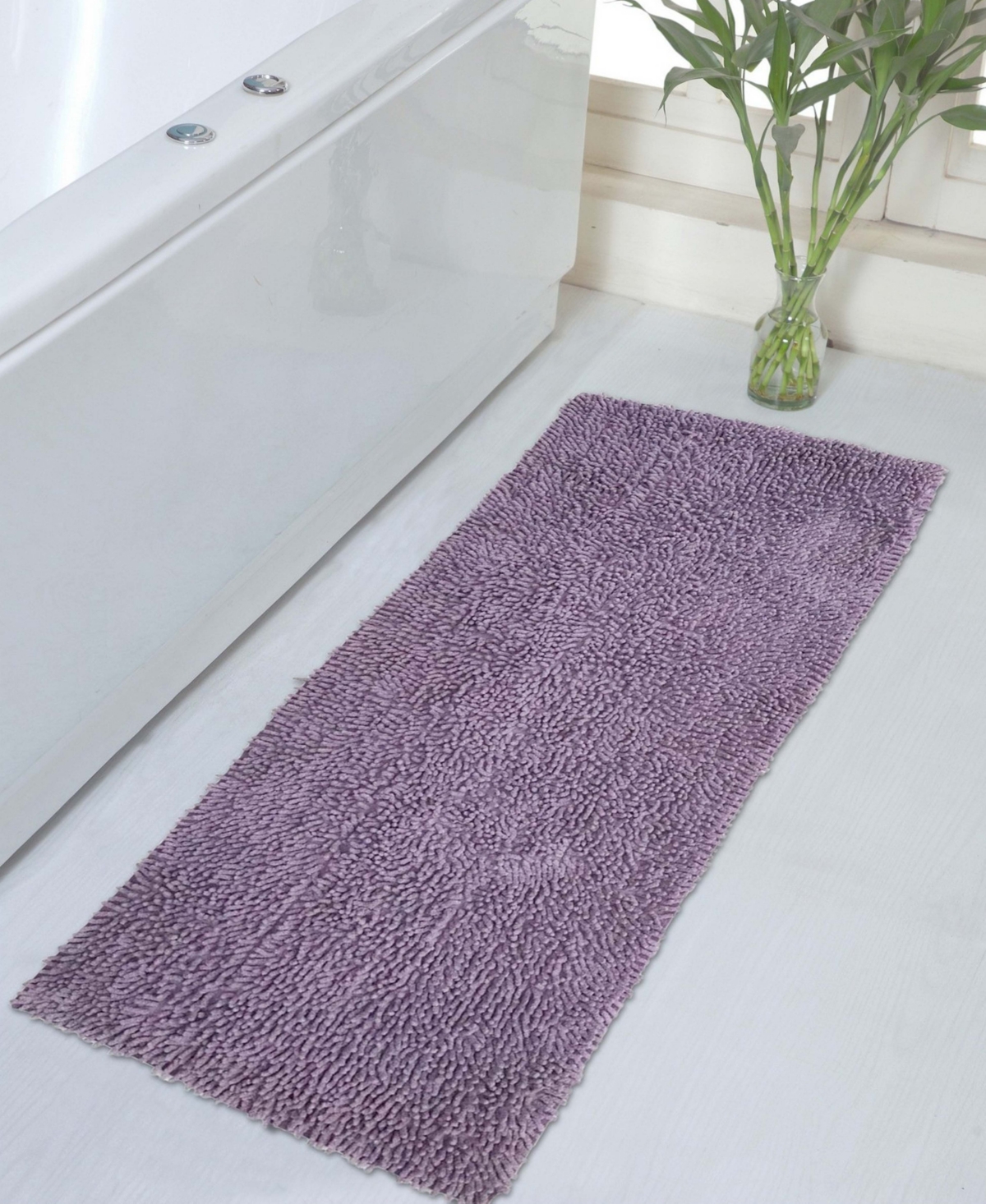 Click here for Home Weavers Fantasia Bath Rug  21 x 54 - Purple prices