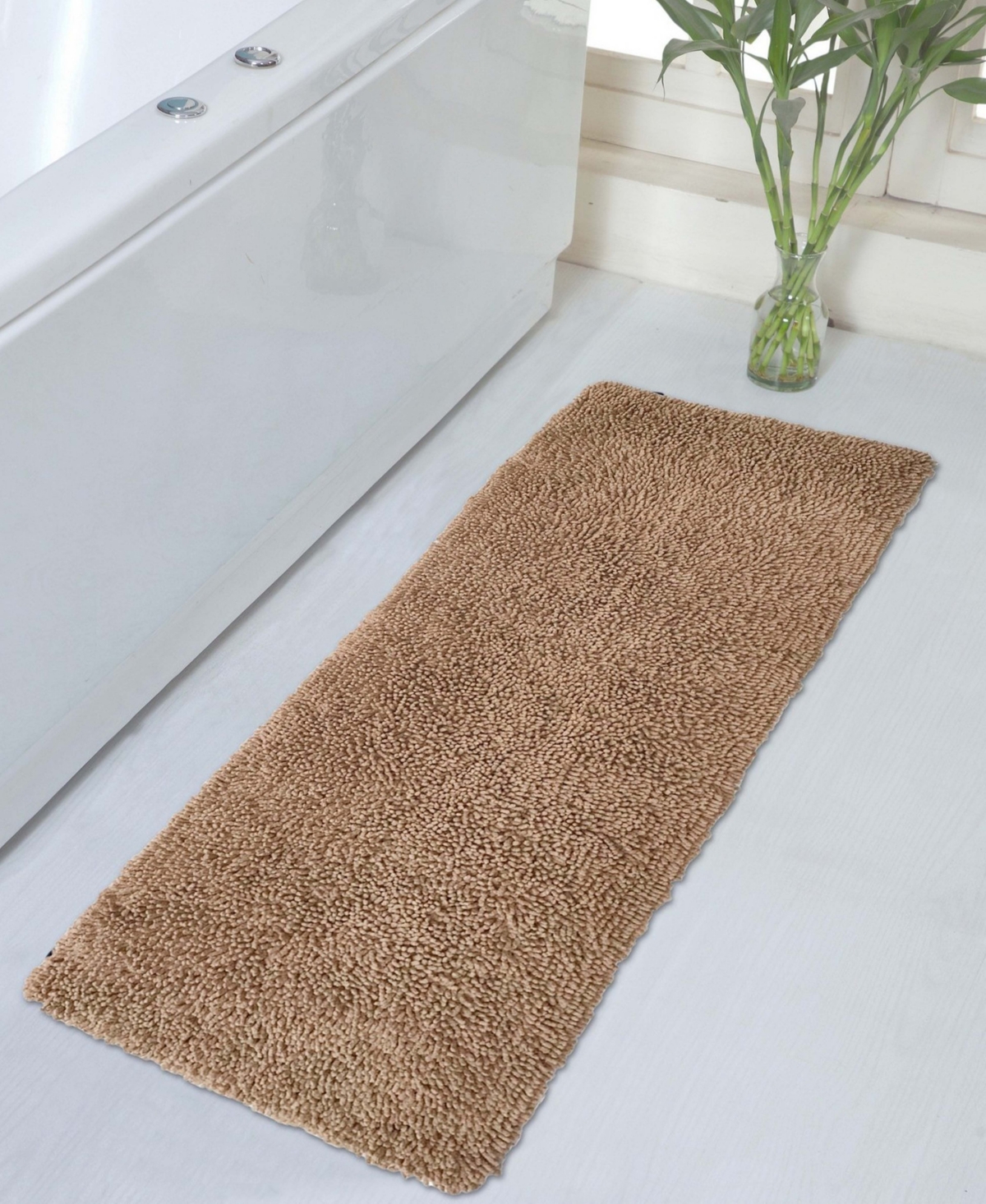 Click here for Home Weavers Fantasia Bath Rug  21 x 54 - Linen prices
