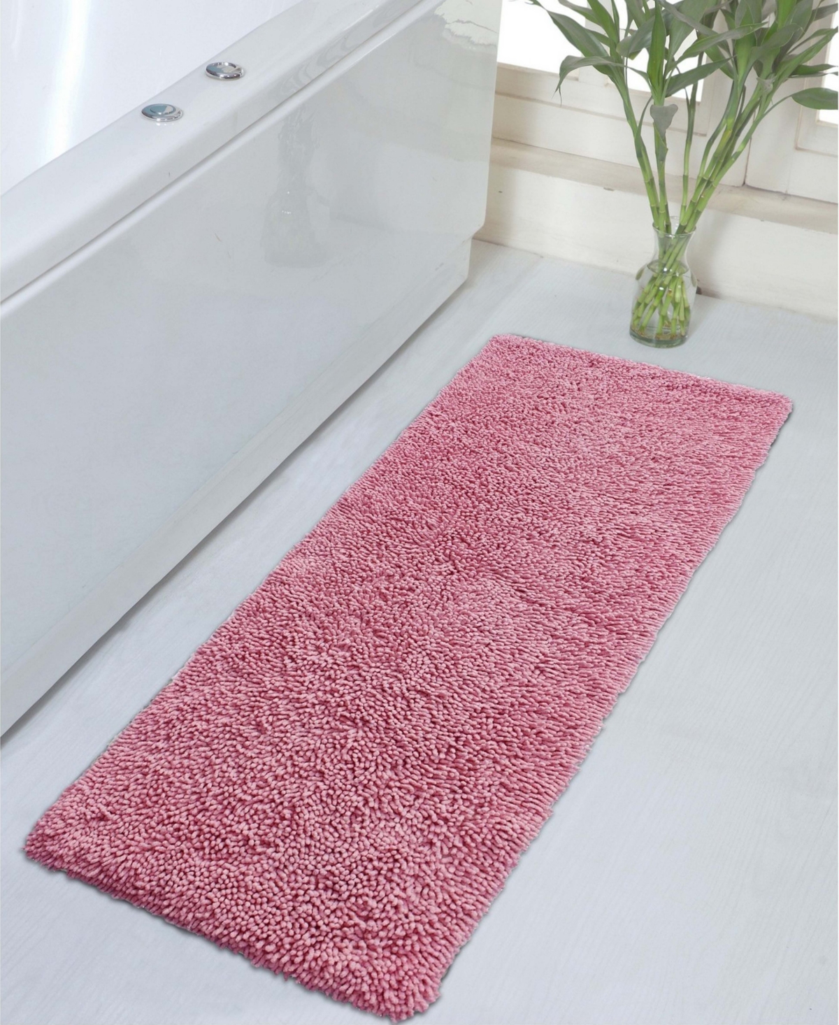 Click here for Home Weavers Fantasia Bath Rug  21 x 54 - Pink prices