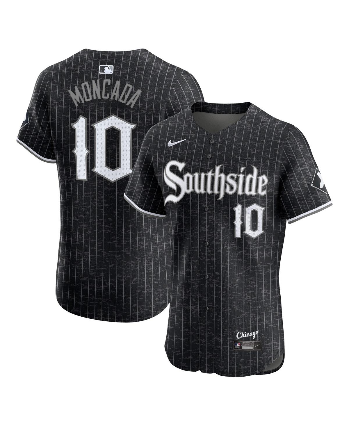 Click here for Nike Mens Yoan Moncada Black Chicago White Sox Cit... prices