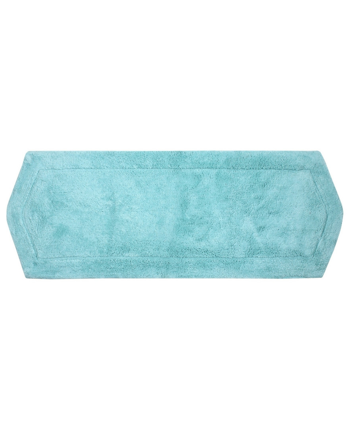 Home Weavers Waterford Bath Rug  22 x 60 - Turquoise