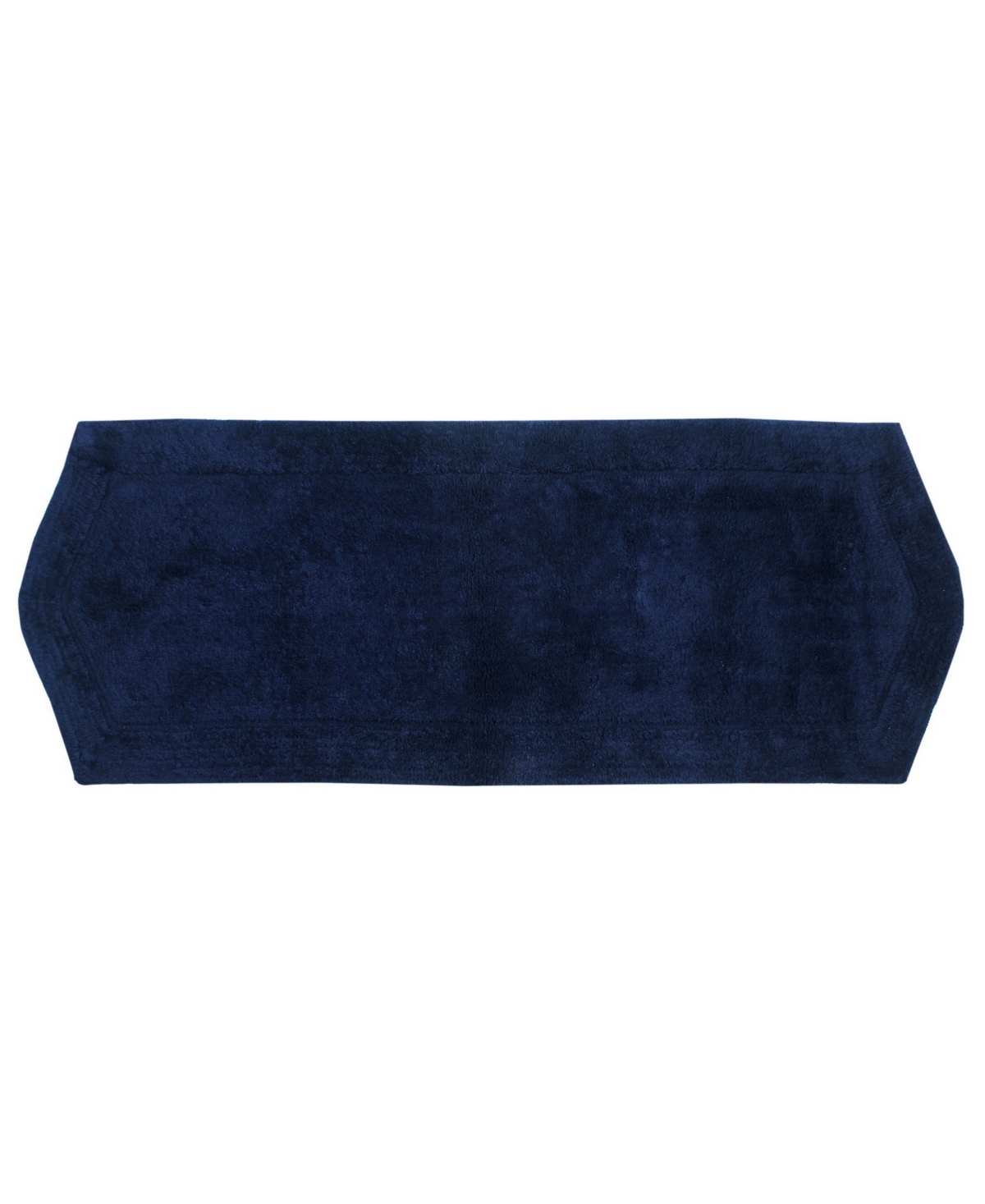 Home Weavers Waterford Bath Rug  22 x 60 - Navy Blue