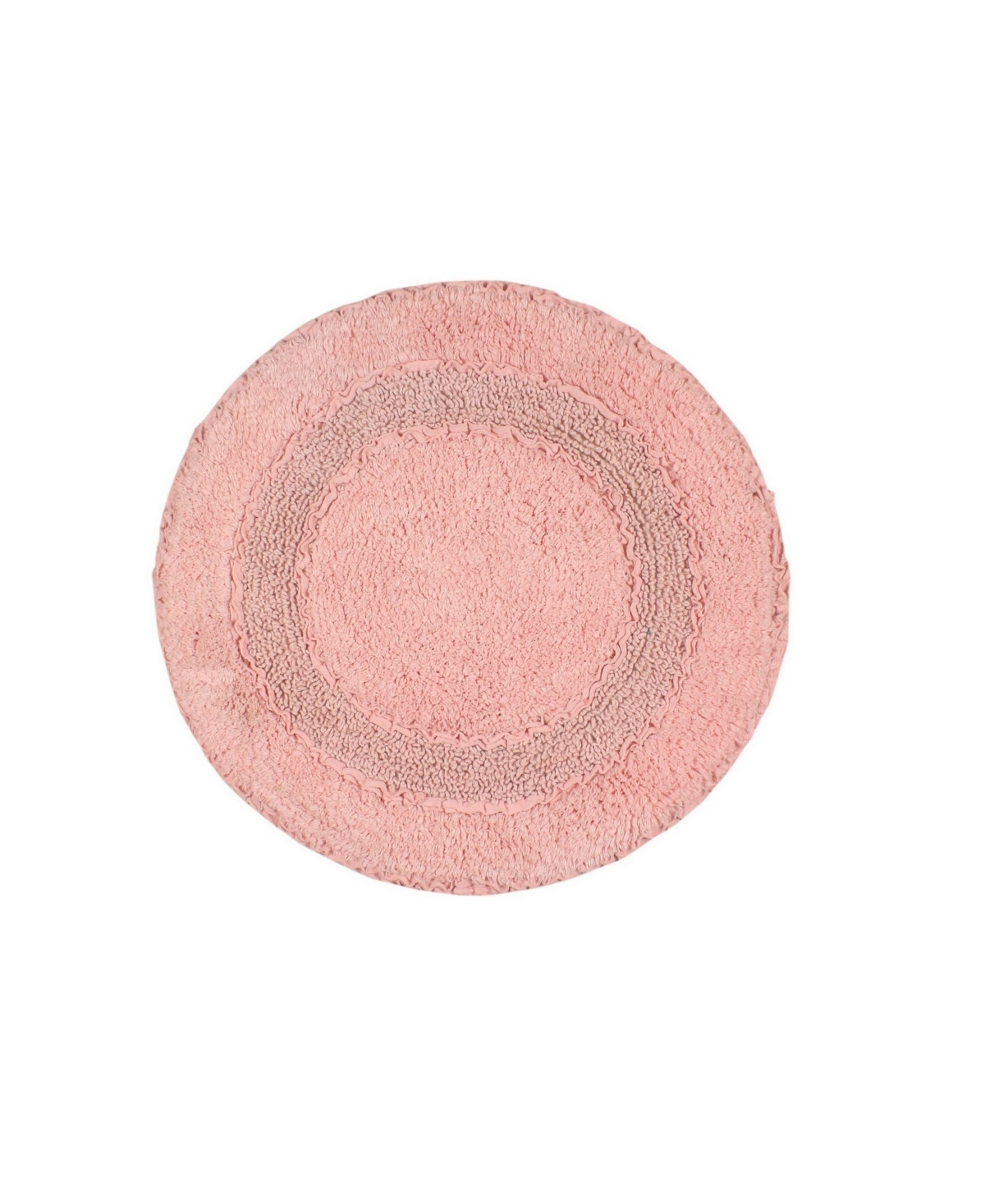 Click here for Home Weavers Radiant Bath Rug  22 Round - Pink prices