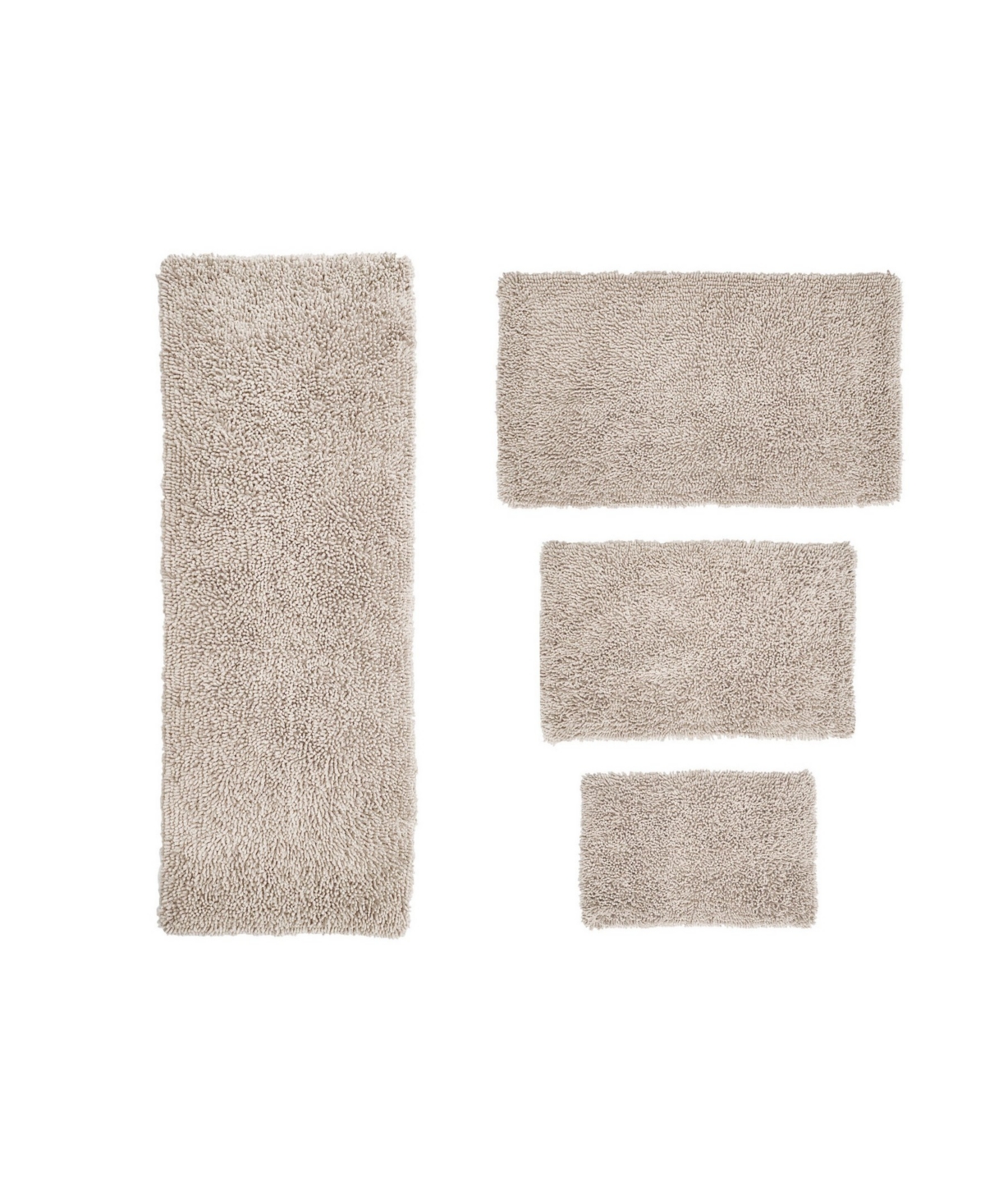 Click here for Home Weavers Fantasia 4-Pc. Bath Rug Set - Natural prices