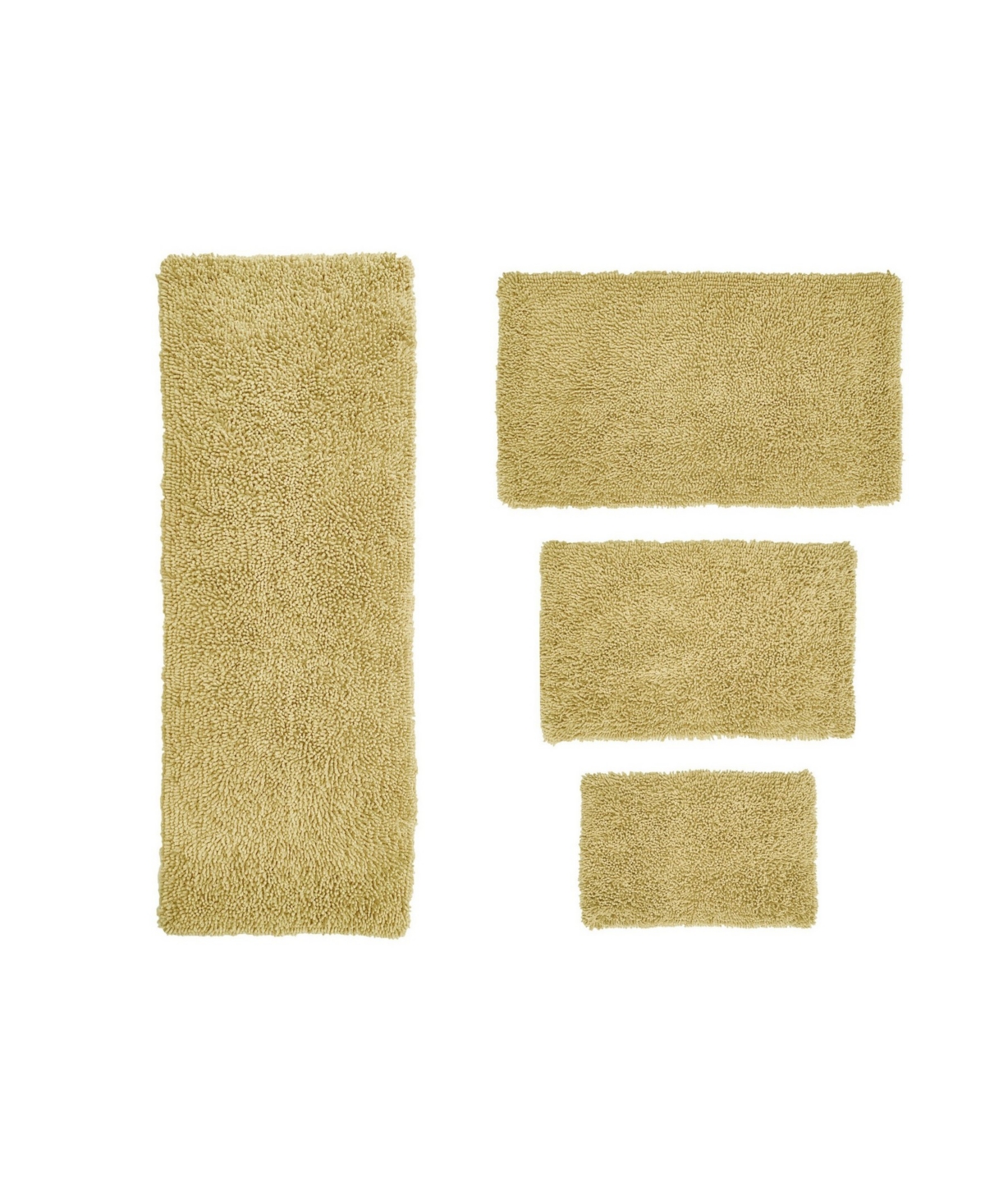 Click here for Home Weavers Fantasia 4-Pc. Bath Rug Set - Yellow prices