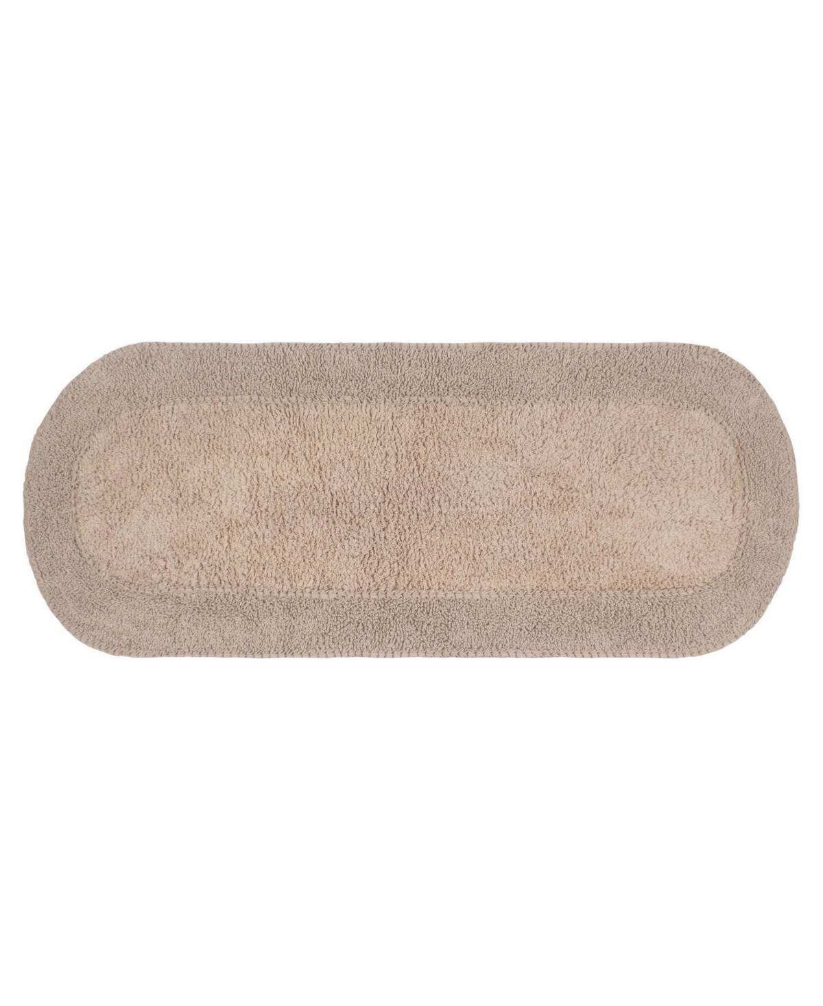 Click here for Home Weavers Double Ruffle Bath Rug  21 x 54 - Lin... prices