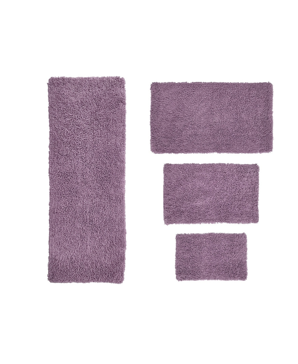 Click here for Home Weavers Fantasia 4-Pc. Bath Rug Set - Purple prices
