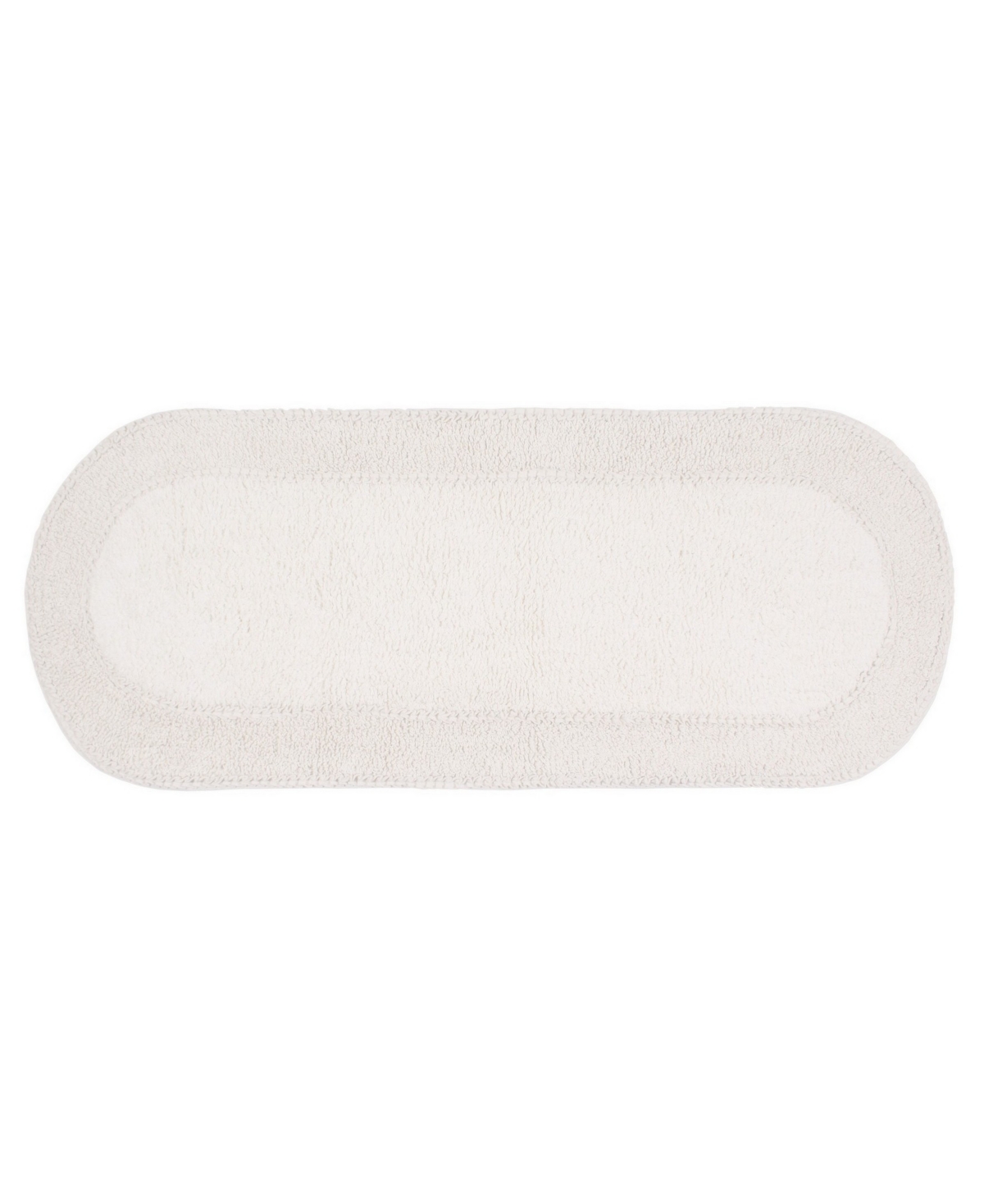 Click here for Home Weavers Double Ruffle Bath Rug  21 x 54 - Nat... prices