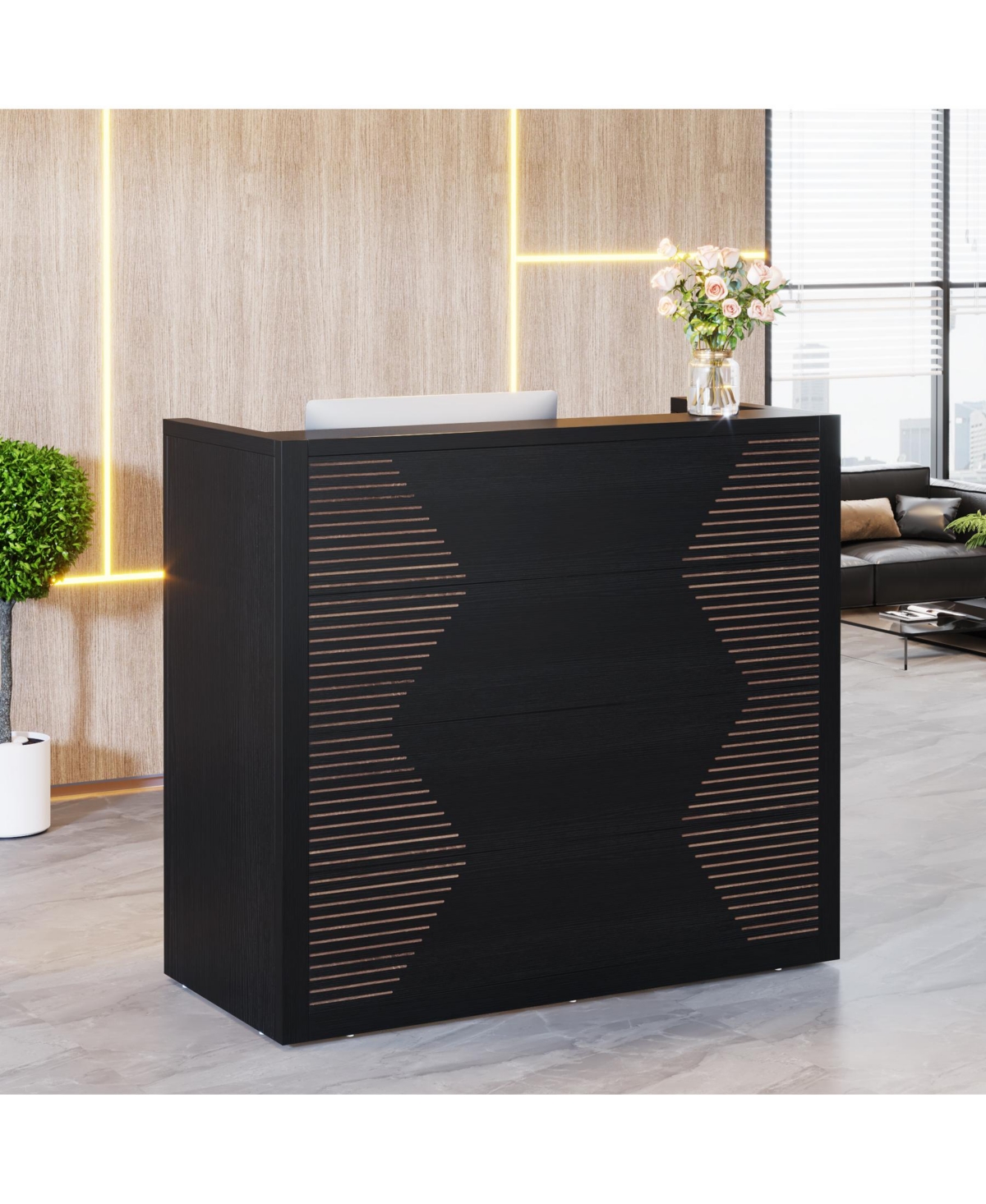 Click here for Tribesigns 47 Inch Small Retail Counter Reception... prices