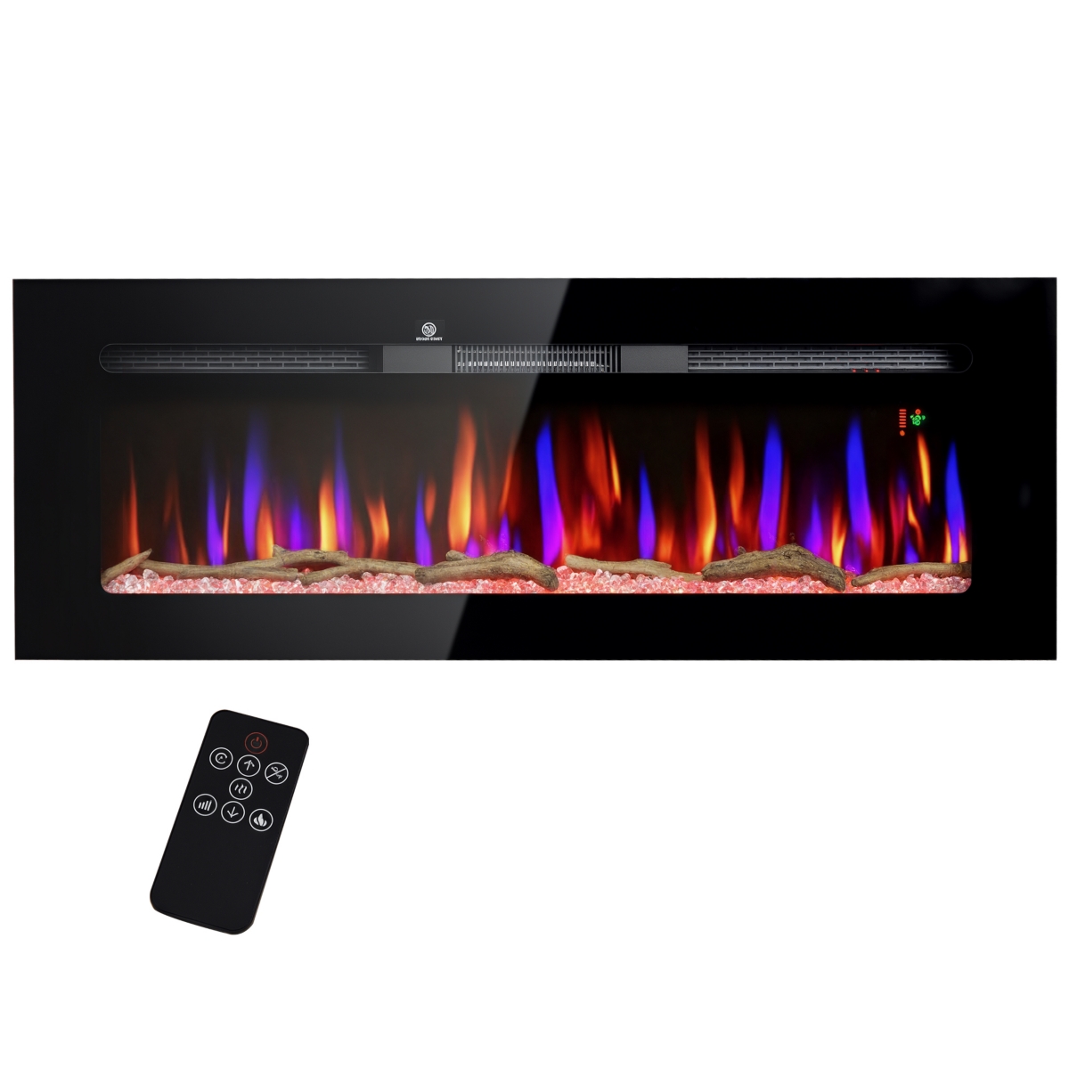 Click here for Homcom 50 Recessed or Wall Mounted Electric Firepl... prices