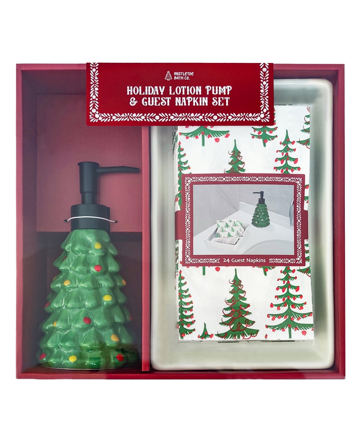 Click here for Mistletoe Bath Co. Xmas Tree 3-Pc. Bathroom Access... prices