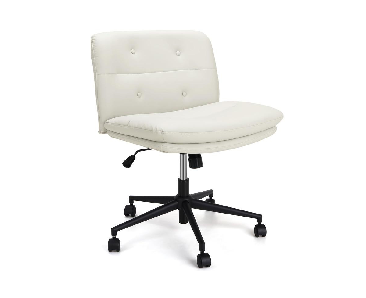 Click here for gaomon Armless Criss Cross Chair with Wheels  360&... prices