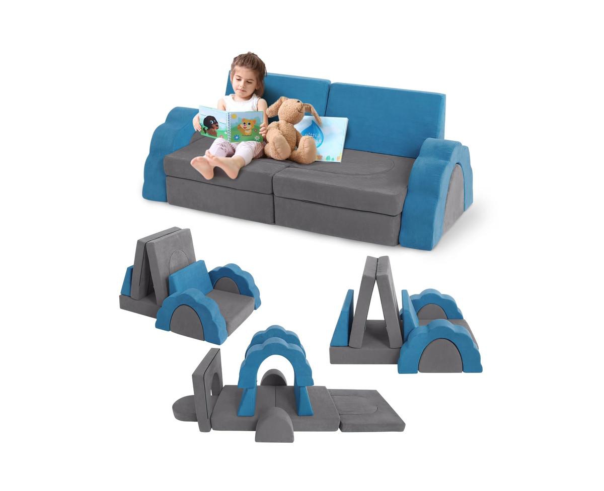 Click here for gaomon 11pcs Modular Kids Play Couch  Children Sec... prices