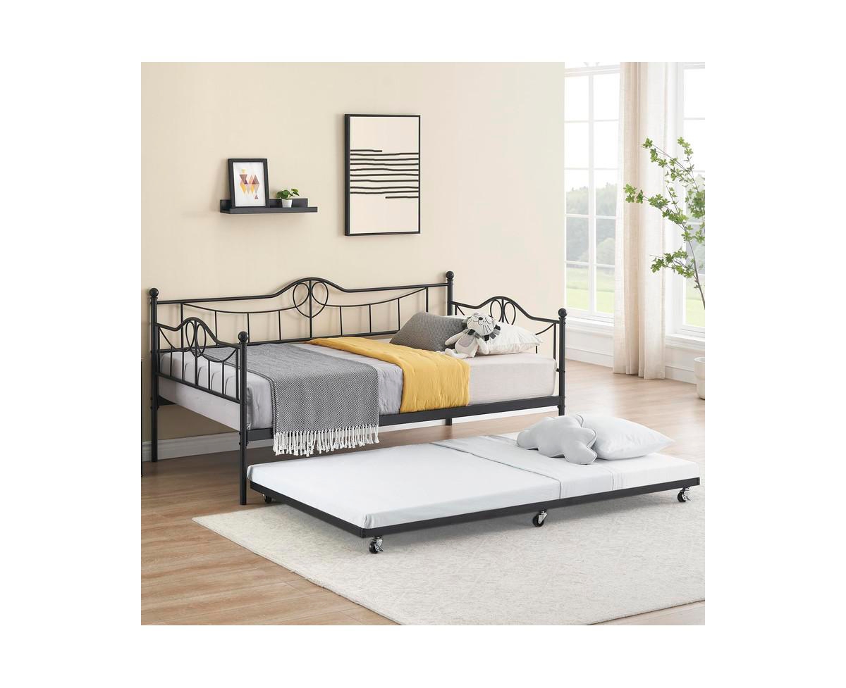 Click here for gaomon Twin Daybed with Trundle  Modern Pull Out D... prices