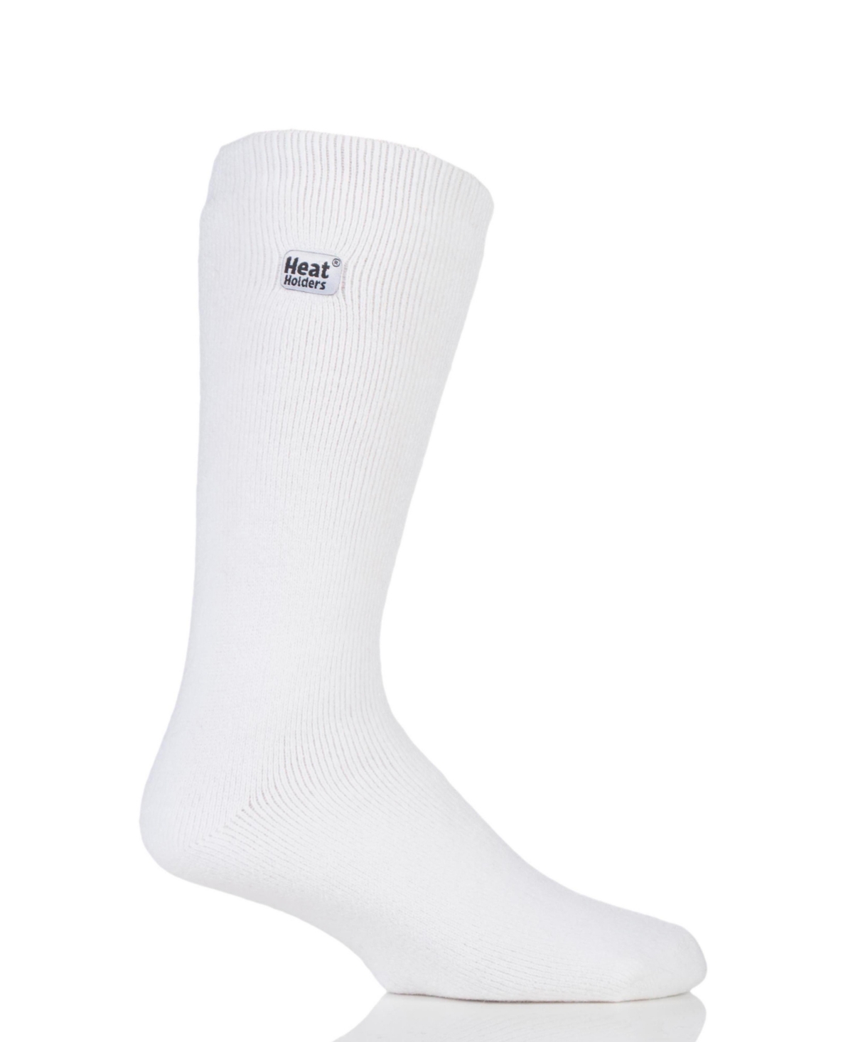 Click here for Heat Holders Mens Lite Solid Thermal Socks - White prices
