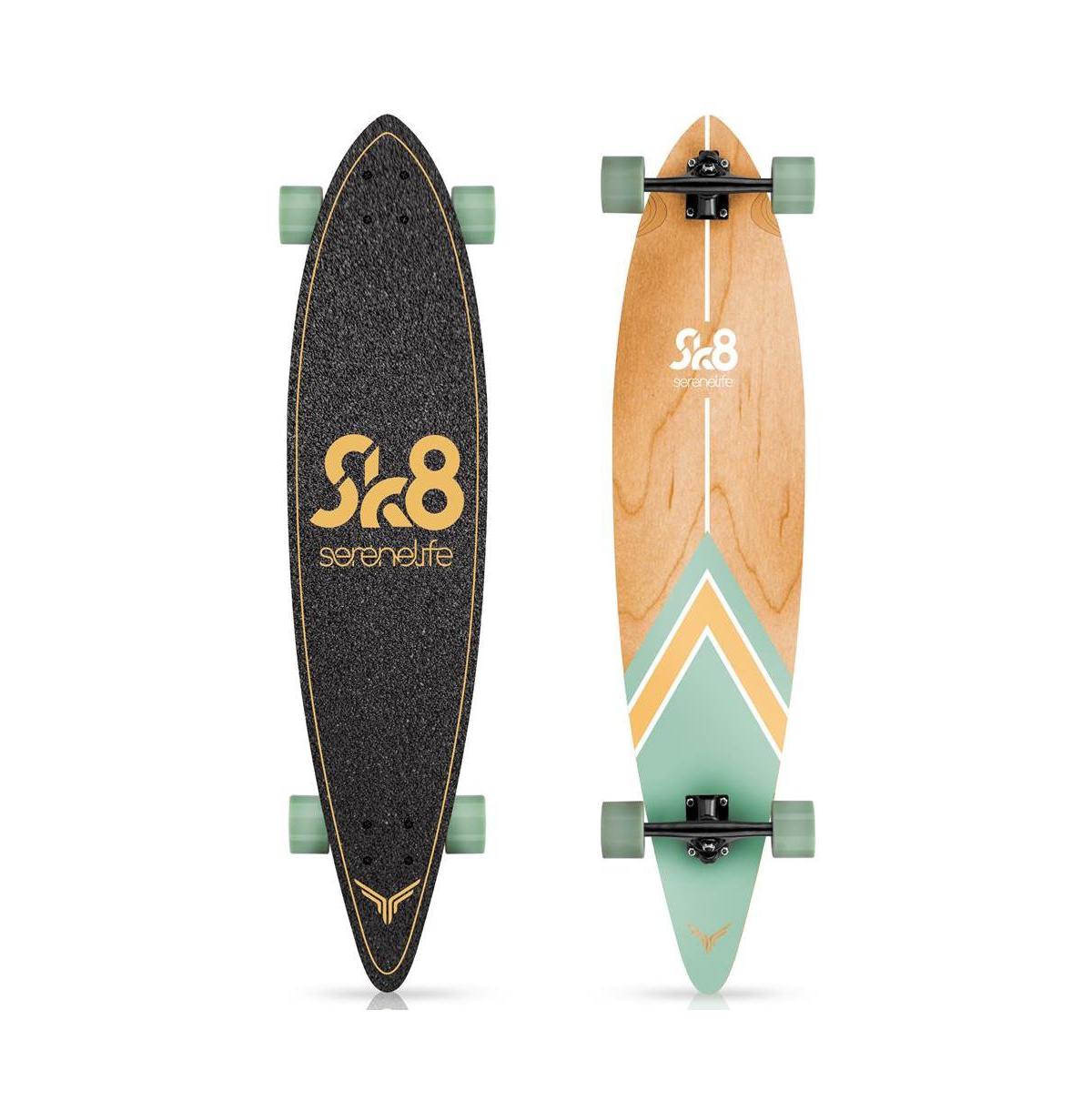 Click here for SereneLife 8" Canadian Maple Deck Skateboard... prices