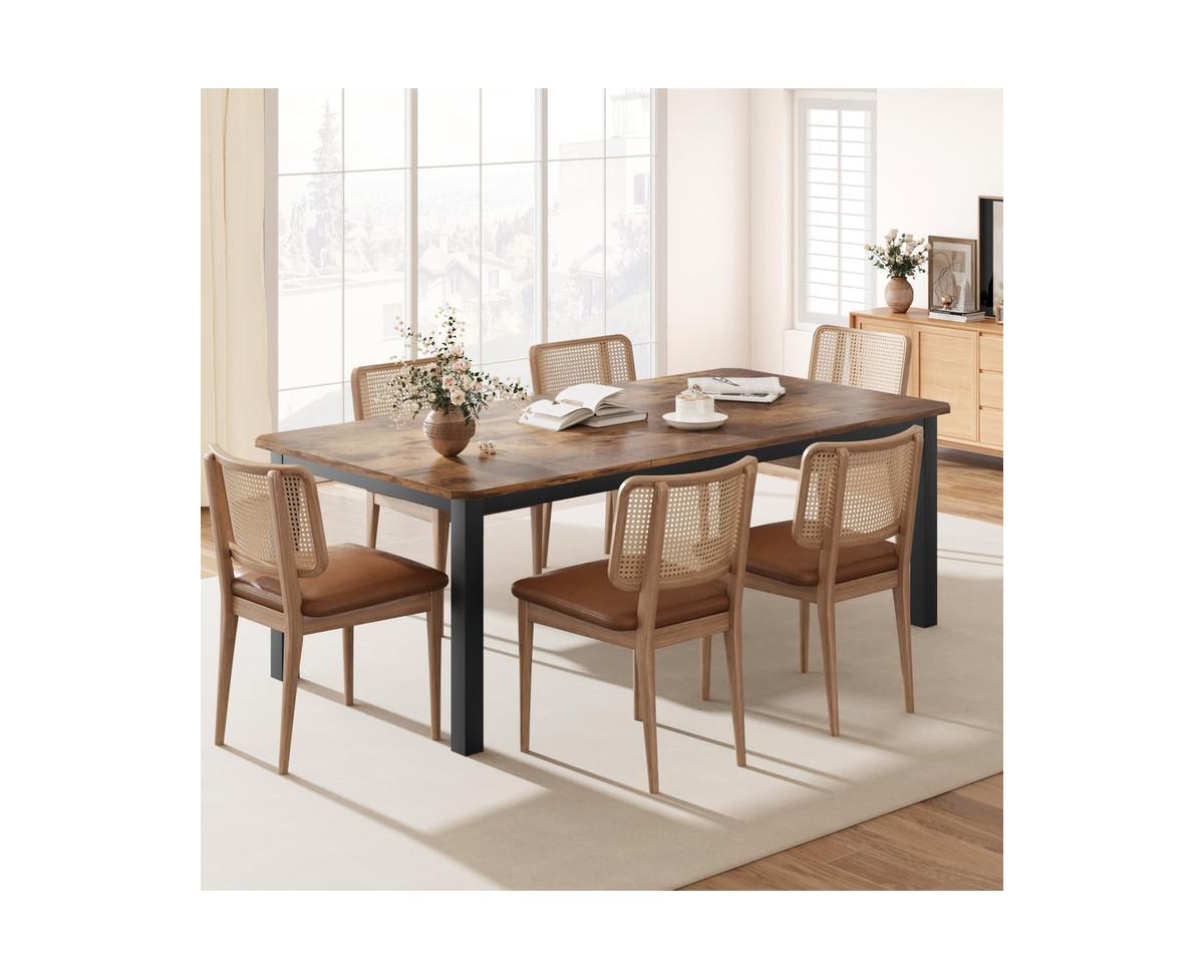 Click here for Industrial Dining Table for 68 People 78.7" L... prices